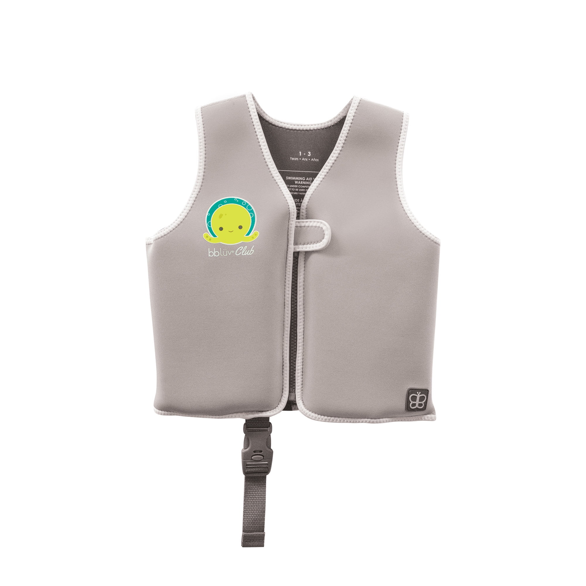 bbluv Naj - Evolutive Swim Vest Gray S - Walmart.com