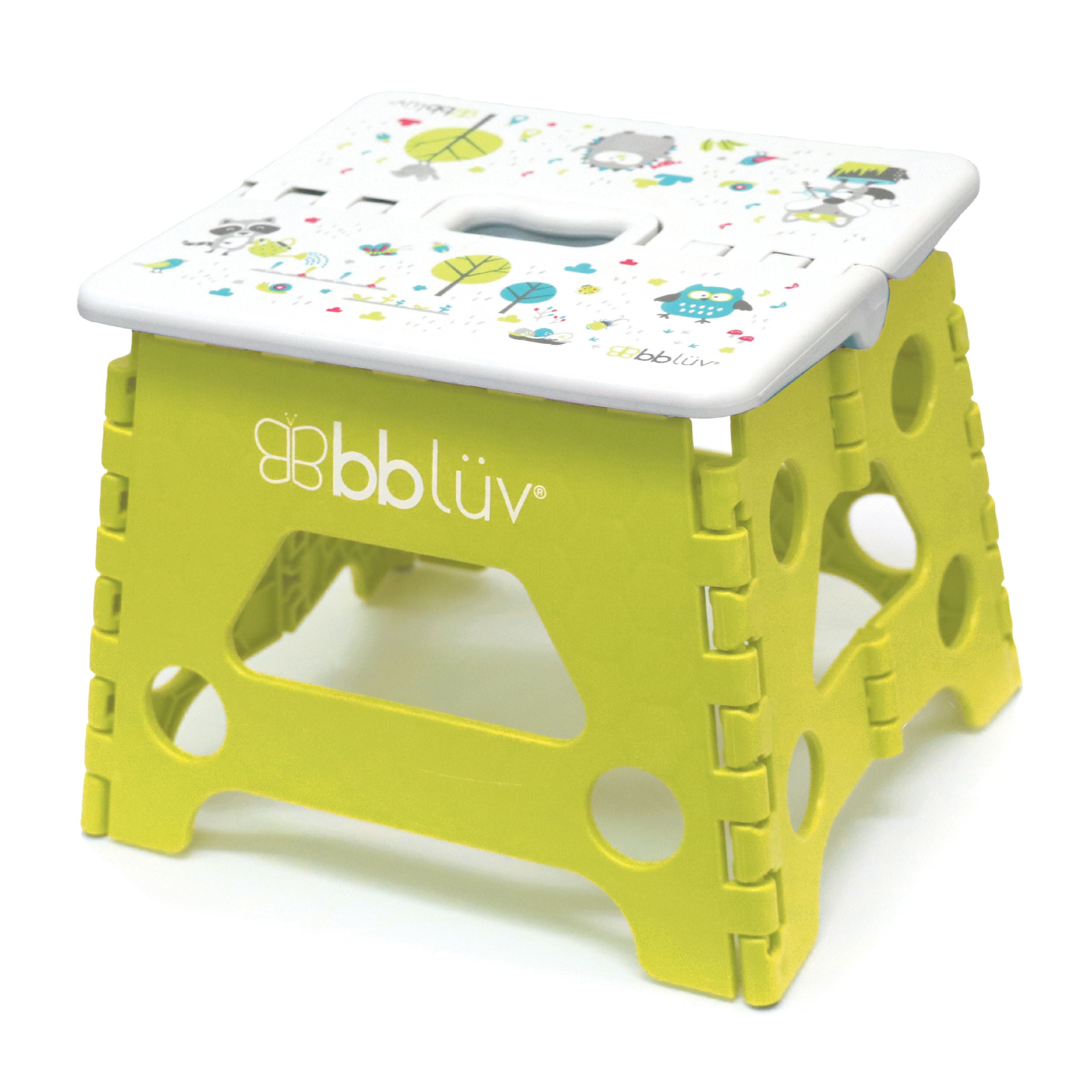 bbluv Step ‒ Folding Step Stool - Lime - Walmart.com