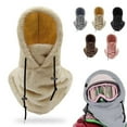 bbyeadc 6" Women's Winter Ski Masks Fleece Balaclavas with Movable ...