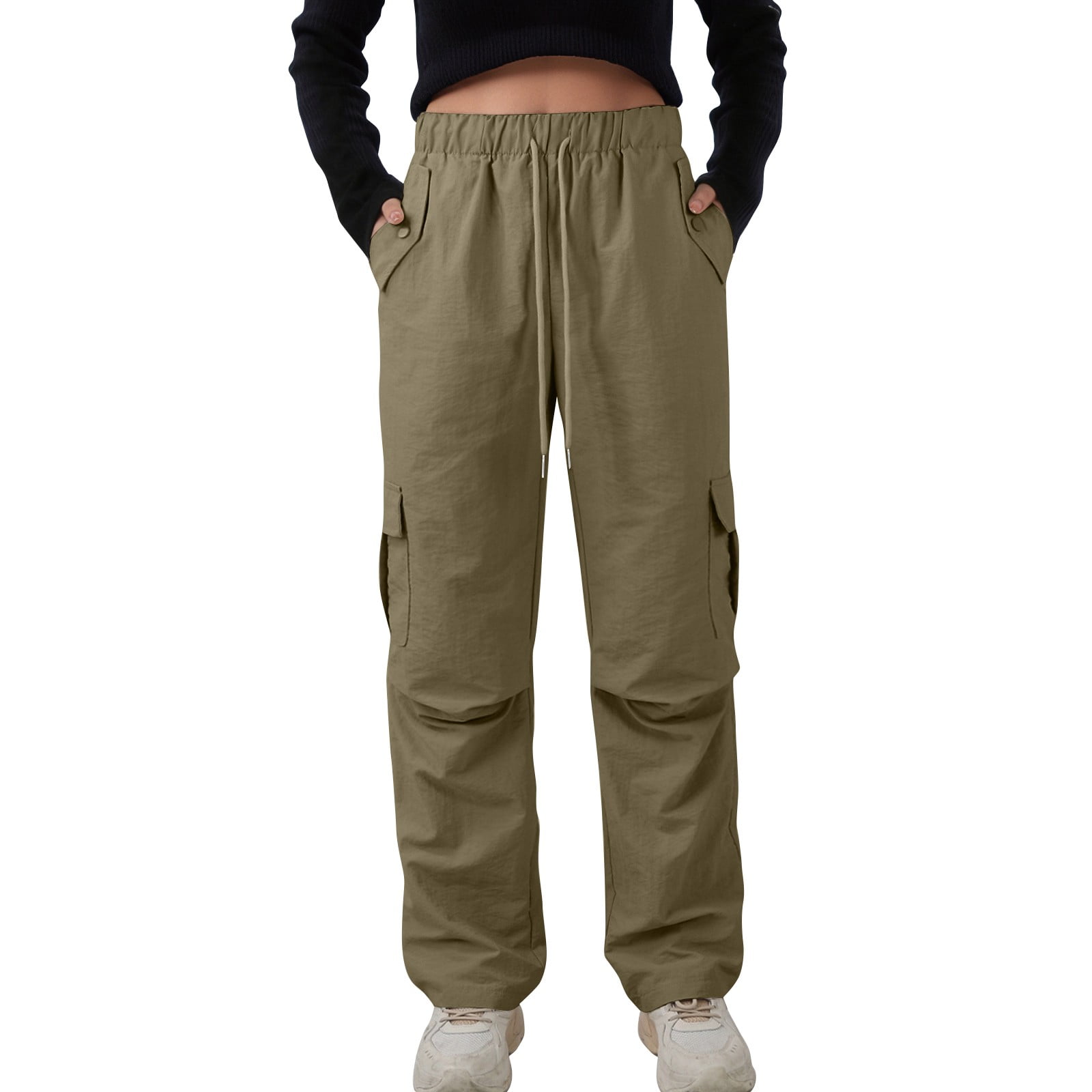 bbyeadc Women's Cargo Pants Elastic Rain Proof Quick Dry Work Pants ...