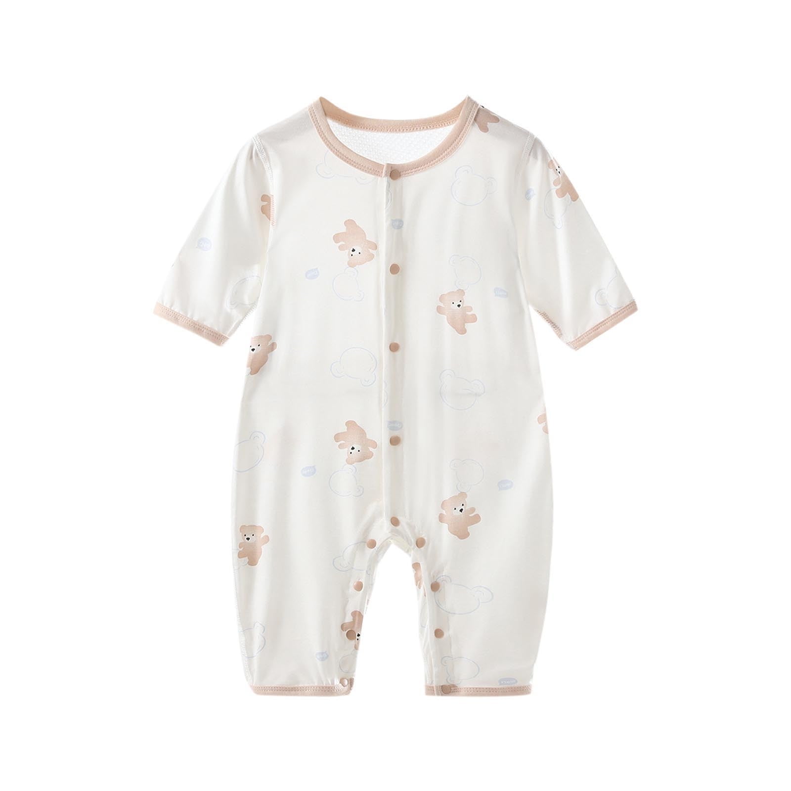 bbymog Baby Boy Clothes 3/4 Sleeve Baby Boy Rompers Cotton Baby Boy ...