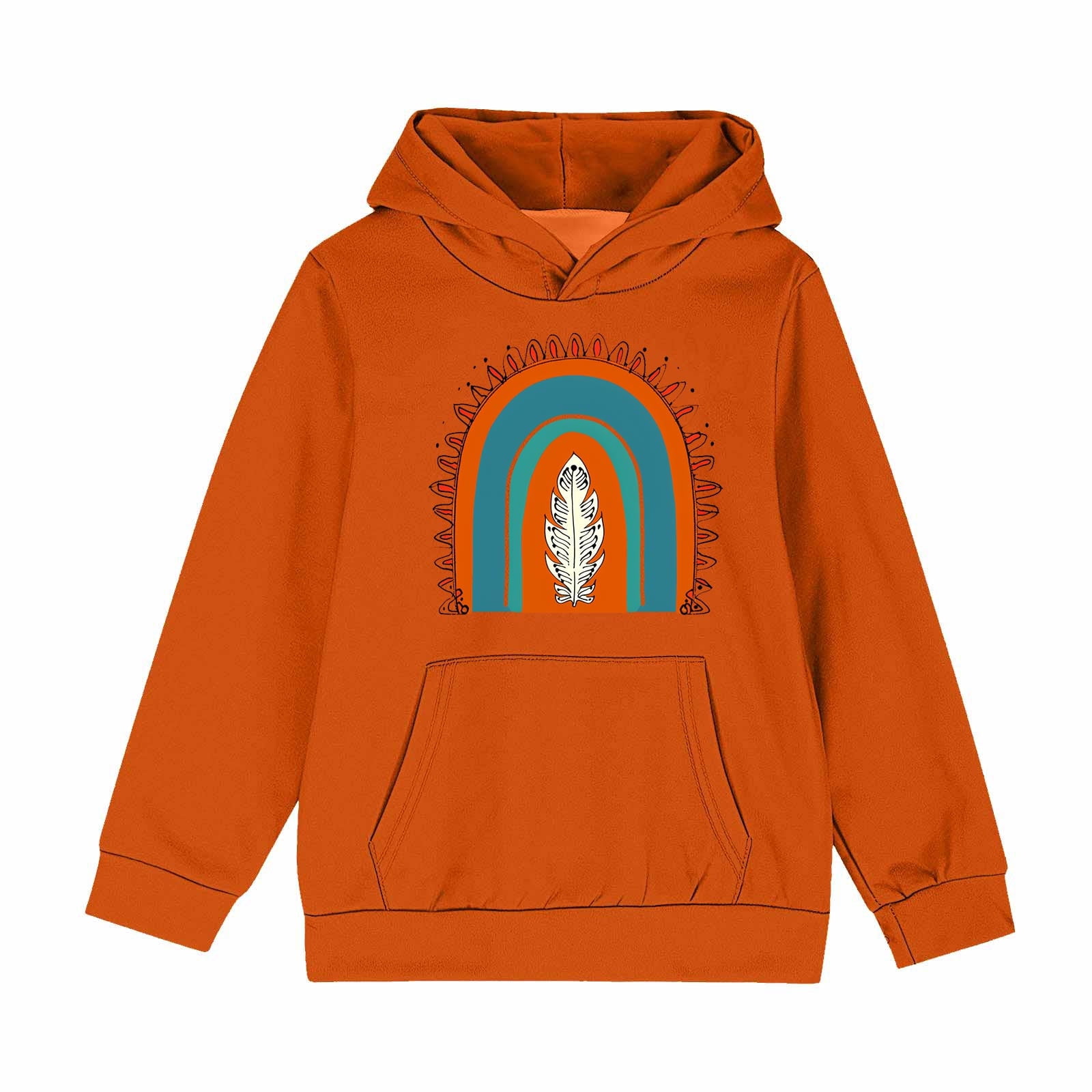 bbymog Cute Clothes for Girls 10-12 Long Sleeve Graphic Hoodie Casual ...