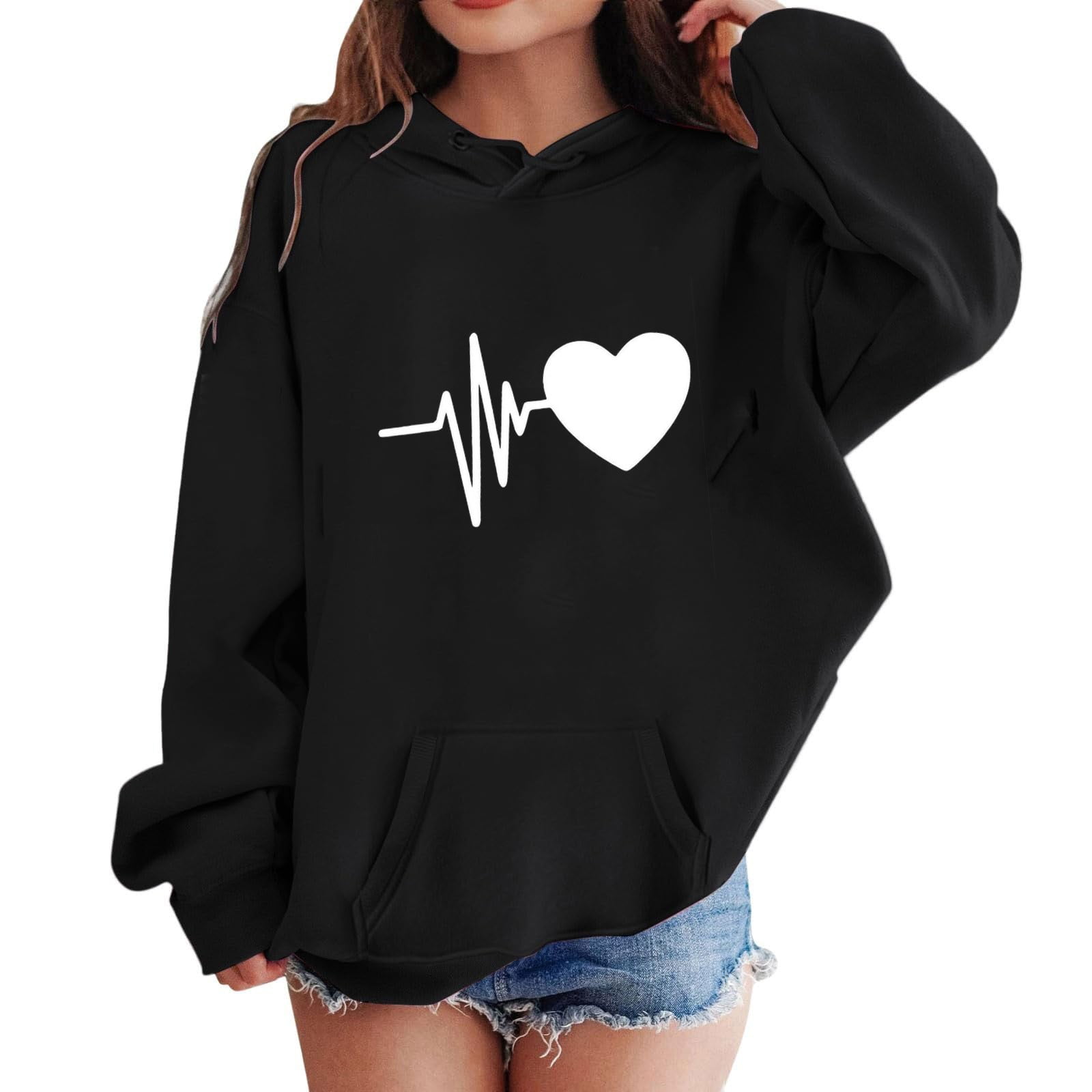 bbymog Girls Hoodies Size 7-8 Girls' Fashion Long Sleeve Hoodie with ...