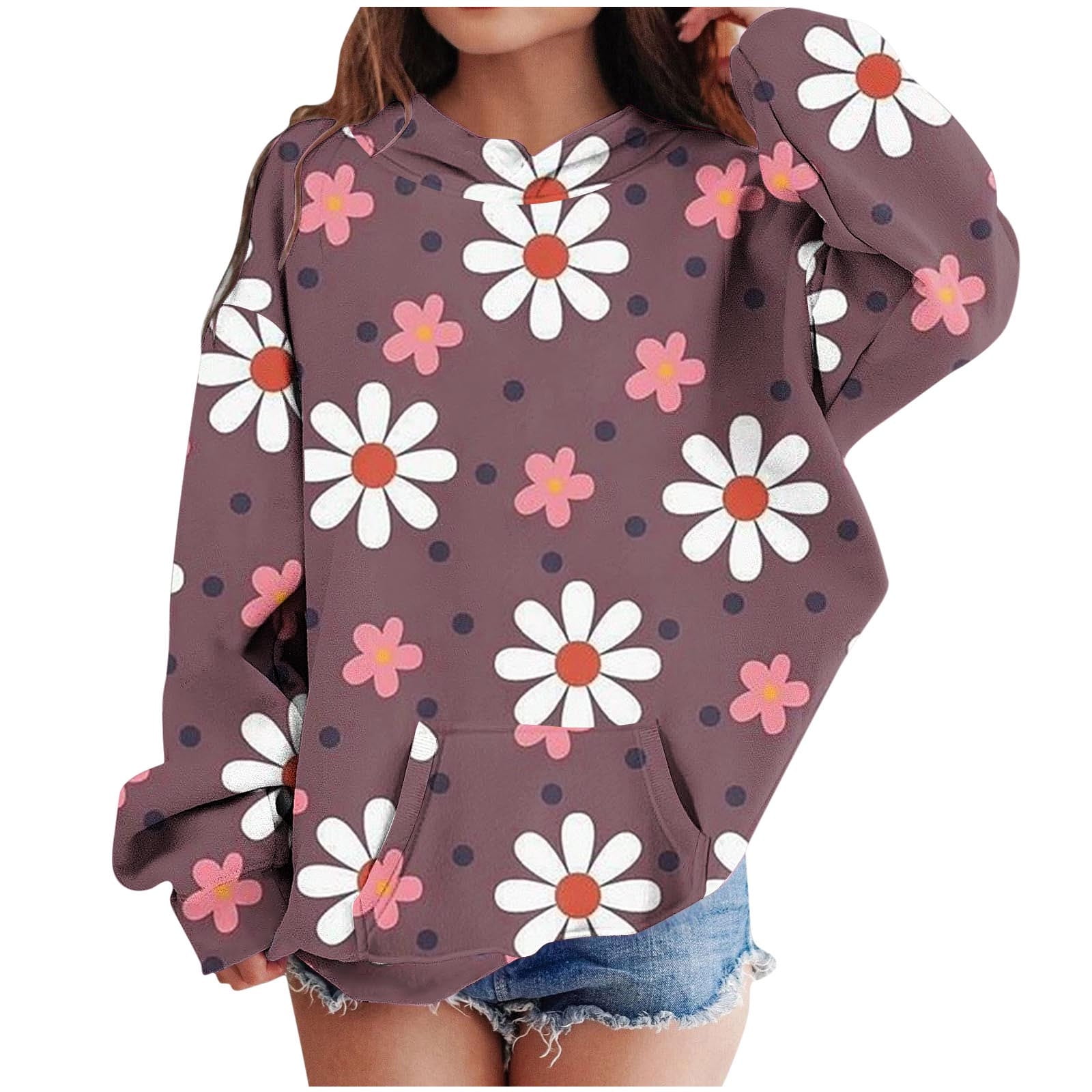 bbymog Girls' Trendy Hoodies Fall Long Sleeve Hoodie for Girls Winter ...