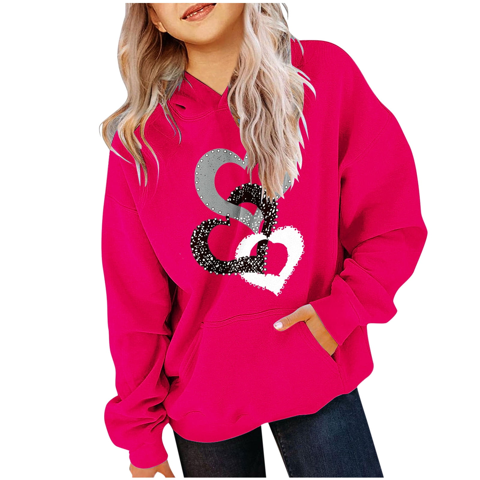 bbymog Kids Sweatshirts with Pocket Girls Fashion Long Sleeve Teen Girl ...