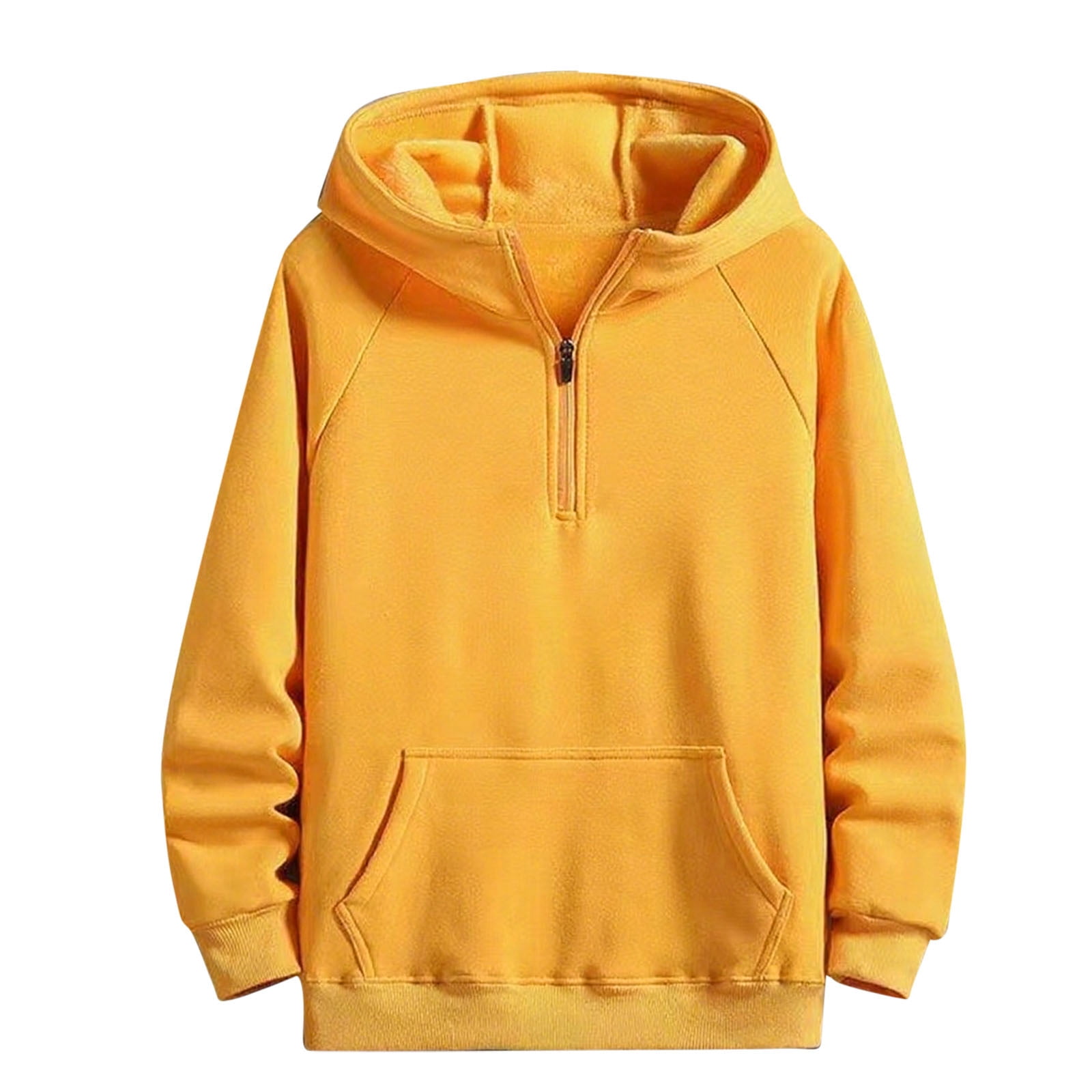 bbymog Men's Fashion Hoodies & Sweatshirts Plus Size Solid Color ...