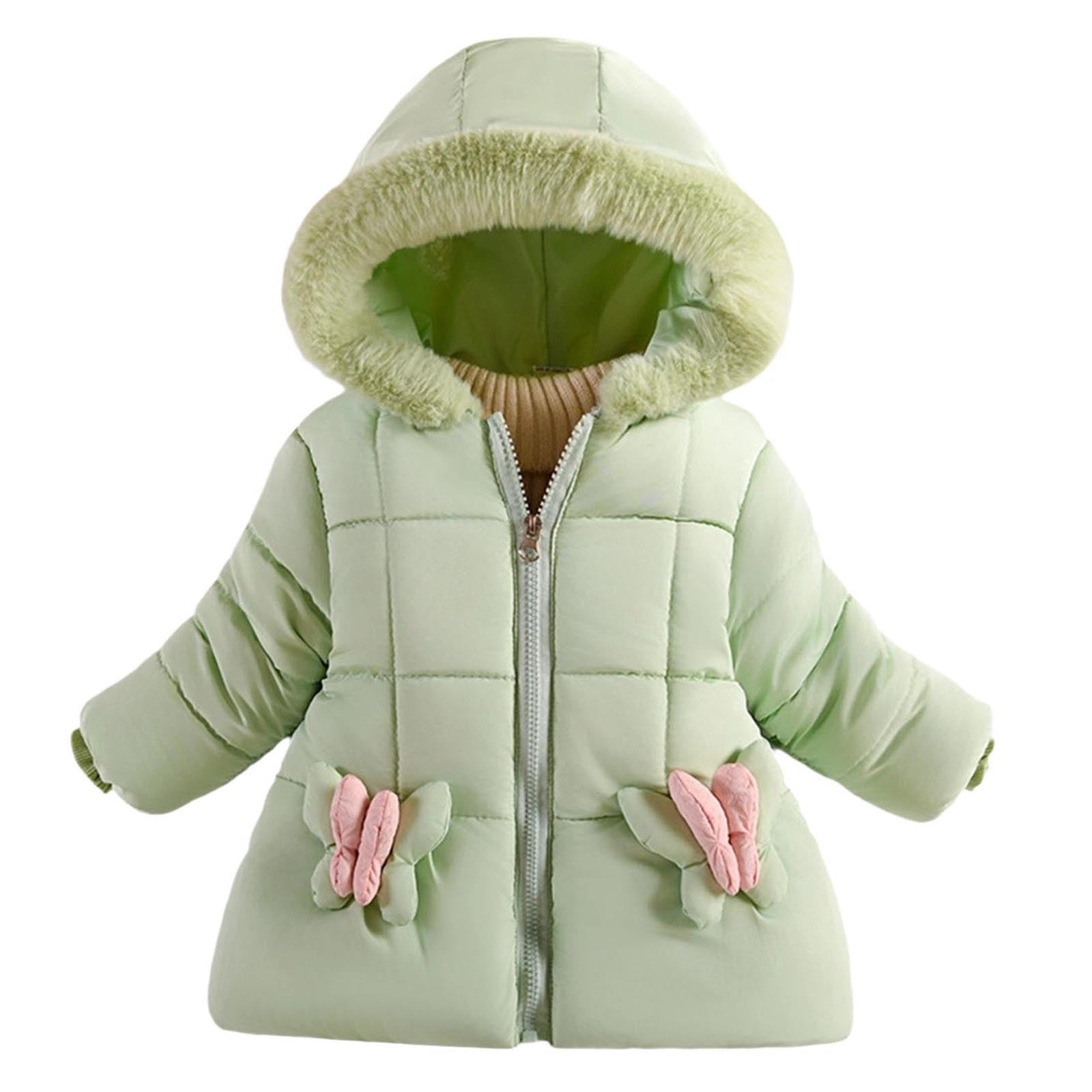 bbymog Winter Jackets for Girls Fashion Cute Thick Warm Puffer Jacket ...
