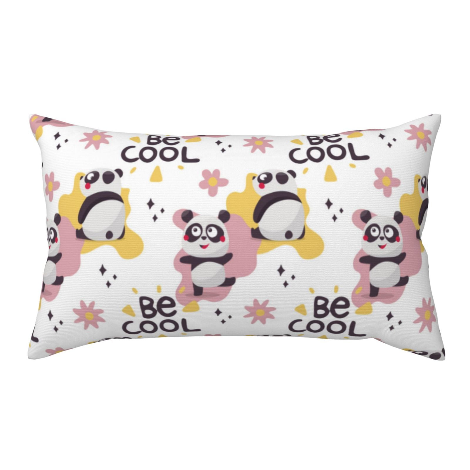 be cool panda Pillow Cases Standard Size, Soft Pillow Covers with ...