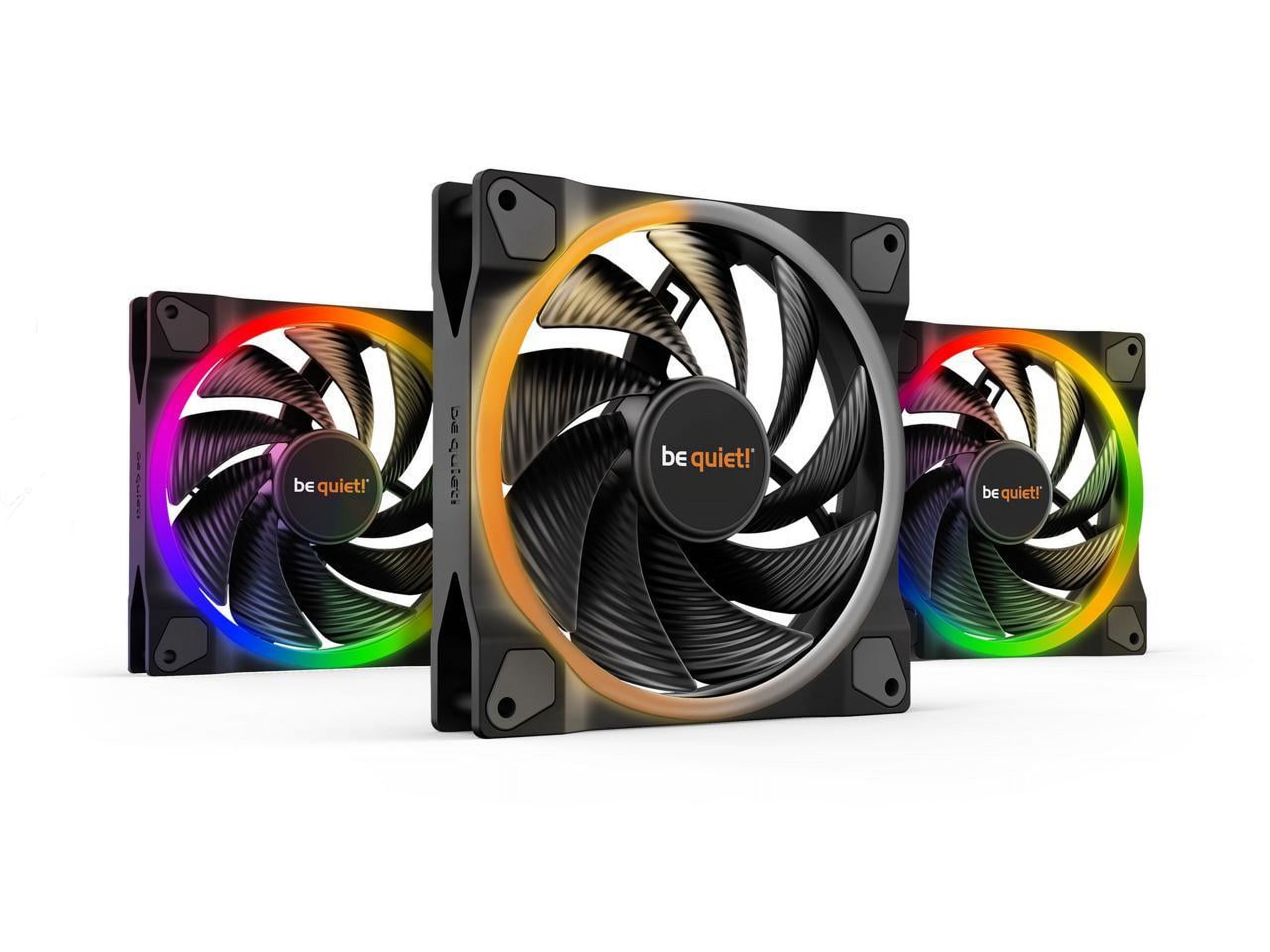 Silent Wings 4 120mm PWM High-Speed Case Fan - Black - Walmart.com