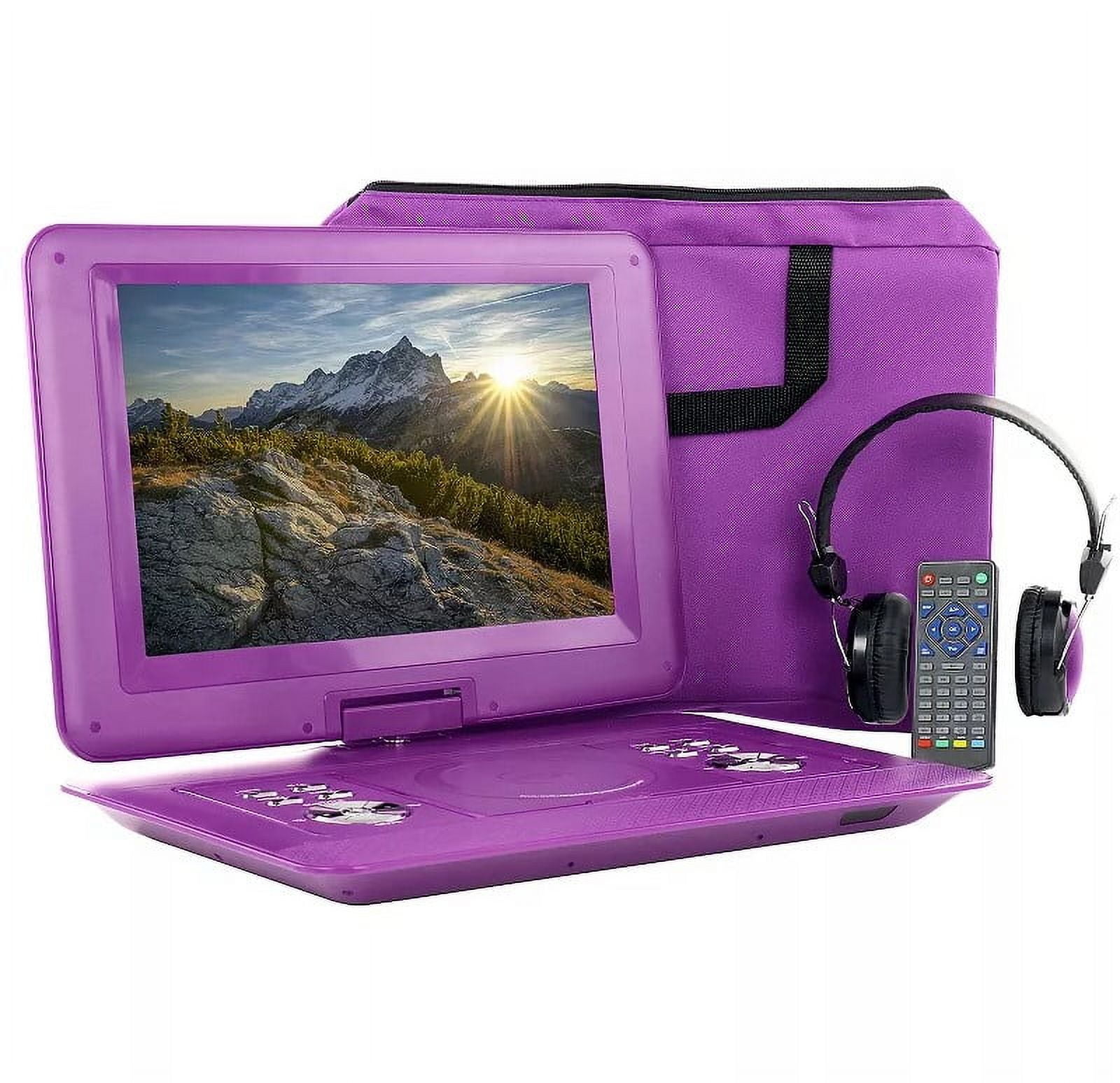 beFree Sound 14.1 Inch Portable DVD Player with Swivel TFT-LCD Screen ...
