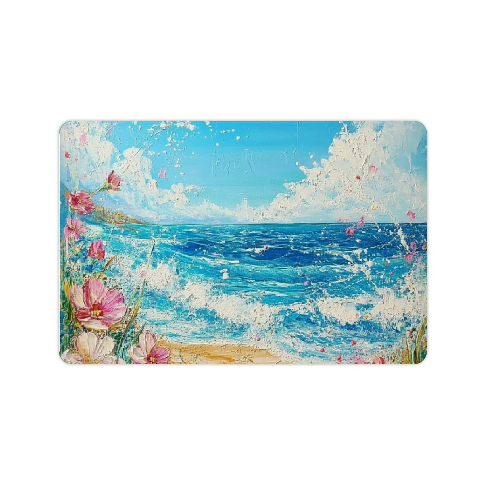 beach flowers ocean environmentally friendly and easy to clean, Home ...