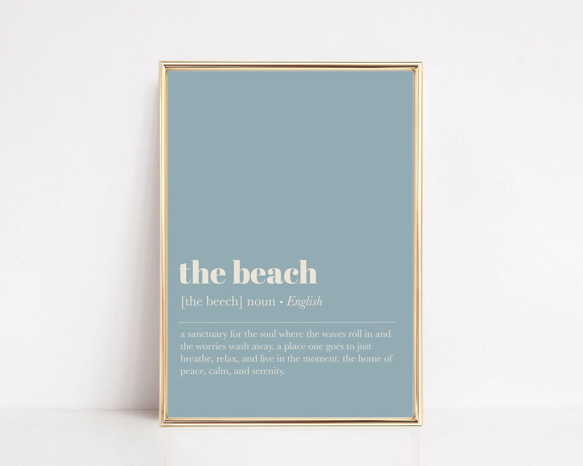 beach house decor beach house sign beach definition print gift for ...
