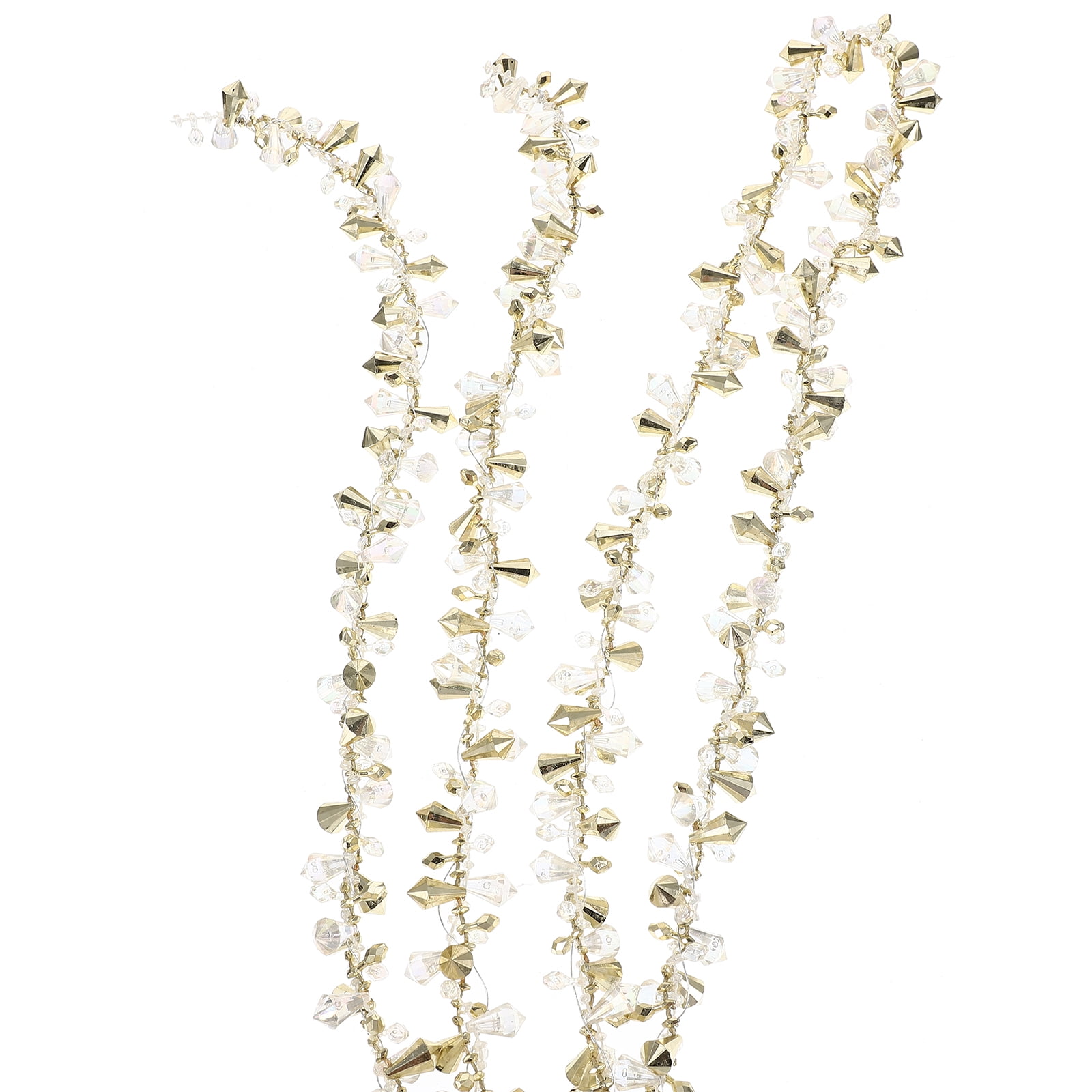 KAKOWELY Christmas Garland Decor Resin Multi Colored 2Pcs 118x1x1in ...