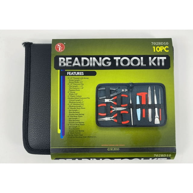 Walmart 10-Piece Beading Tool Kit for Jewelry Making, DIY Crafts ...