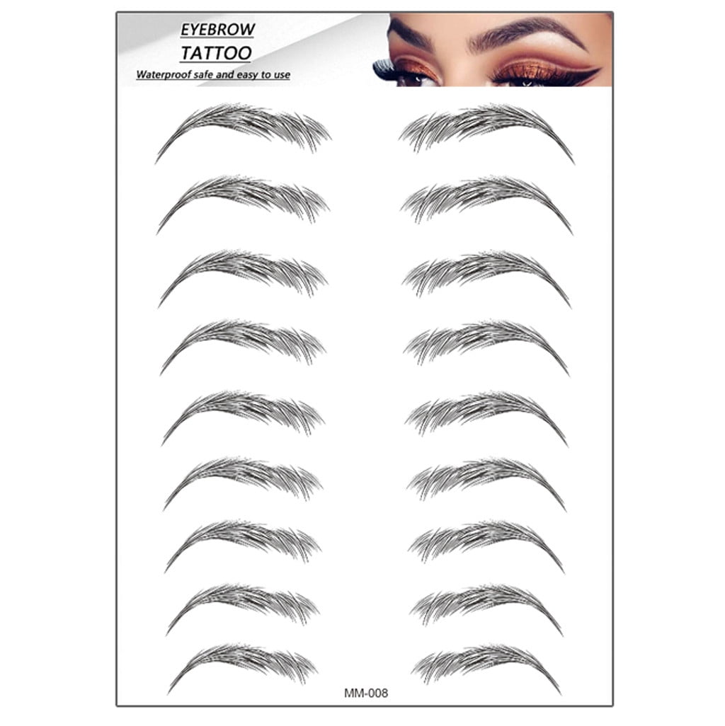 beard tint, 6D Hair-Like Authentic Eyebrows Grooming Shaping Brow ...