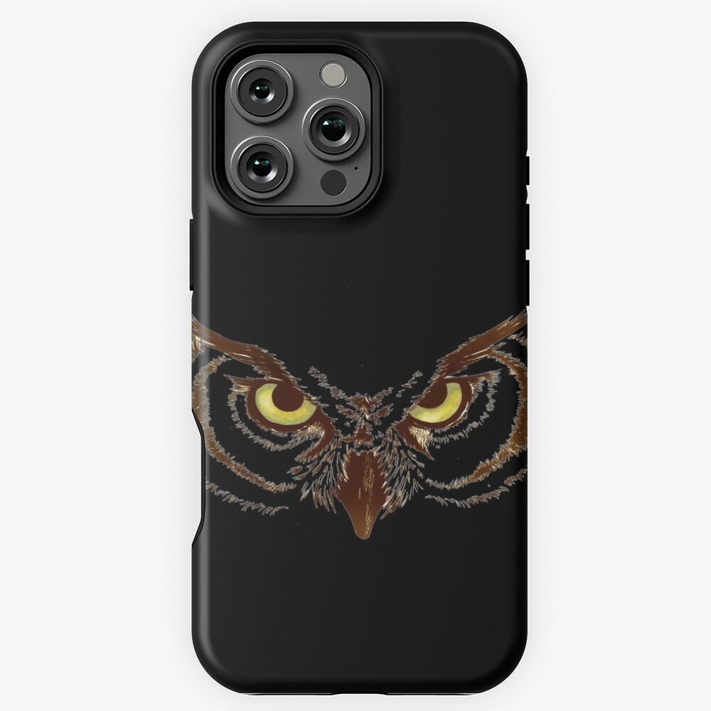 beautiful colorful owls eyes halloween owls decoration Phone Case for ...