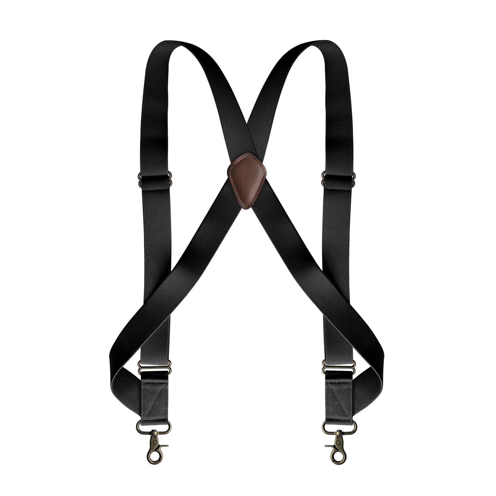 beautymall2017 Mens Suspender Metal Swivel Hook X Type Adjustable for ...