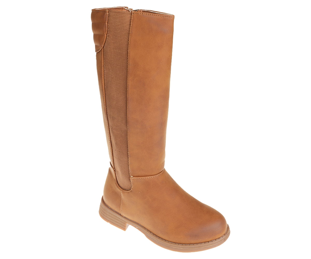 bebe Comfortable Western Riding Boots for Little Girls, Tan (Size 3 ...