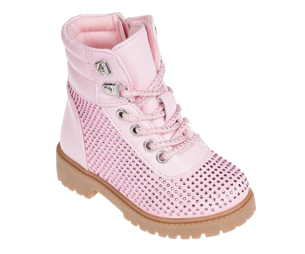 bebe Comfortable Western Riding Boots for Toddler Girls, Pink (Size 8 ...