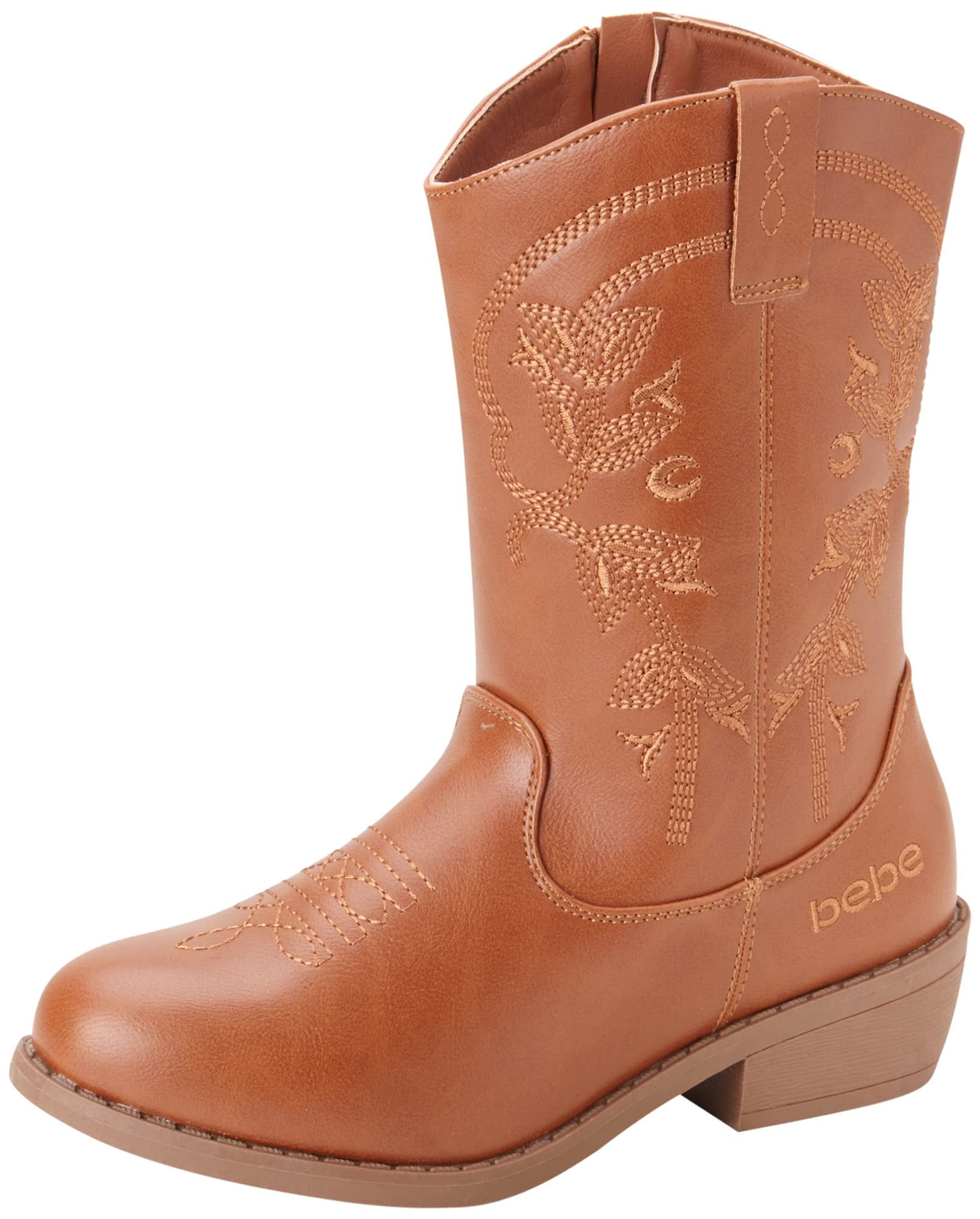 bebe Girls' Cowgirl Boots - Classic Western Cowboy Boots for Girls with ...