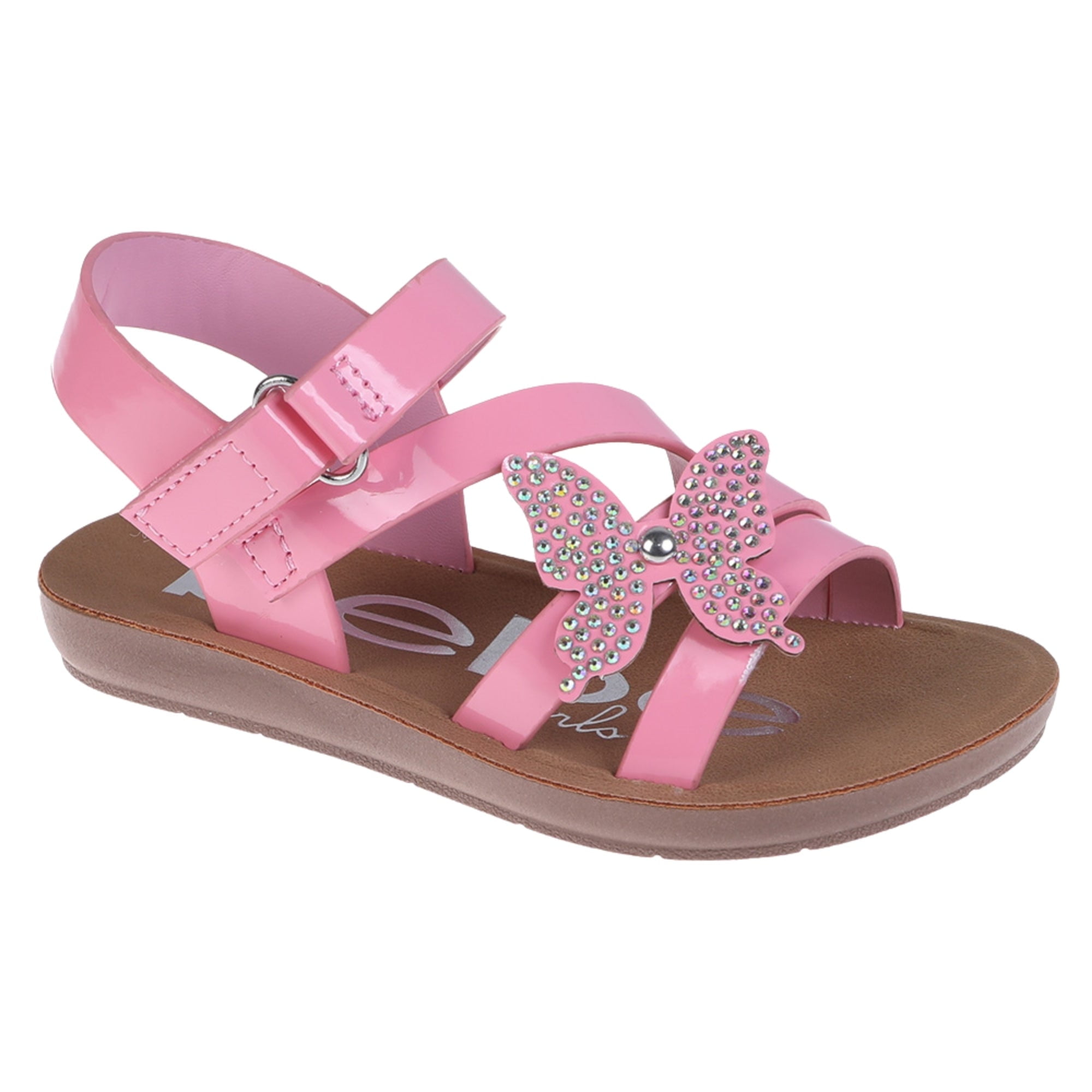 bebe Girls' Sandals - Cute and Comfy Toddler Girls' Summer Shoes ...