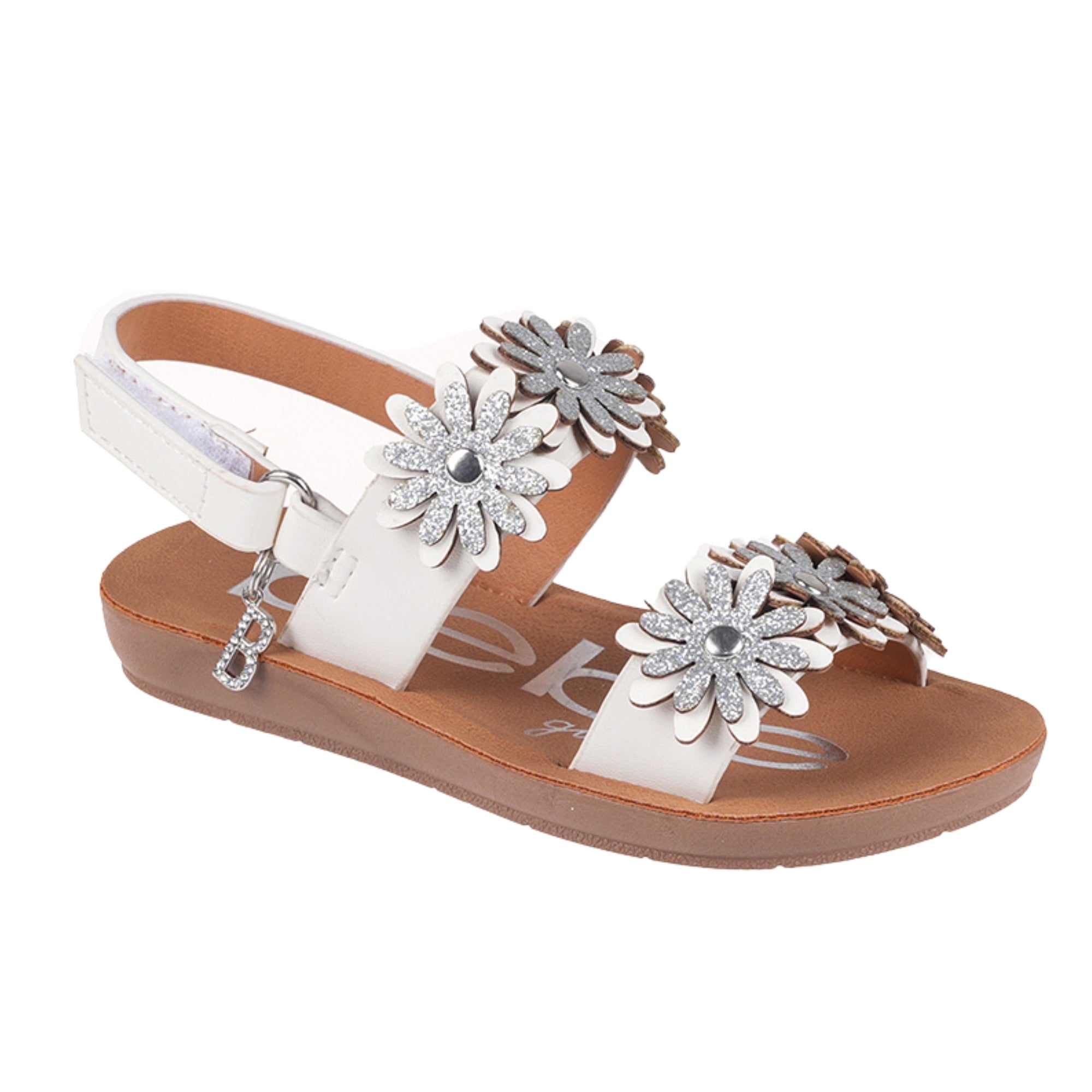 bebe Girls' Sandals - Cute and Comfy Toddler Girls' Summer Shoes ...