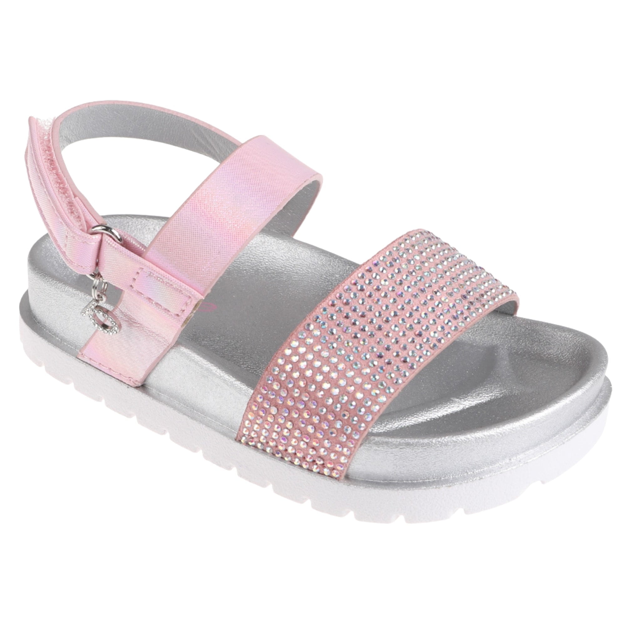 bebe Girls' Sandals - Cute and Sparkly Toddler Girls' Summer Shoes ...