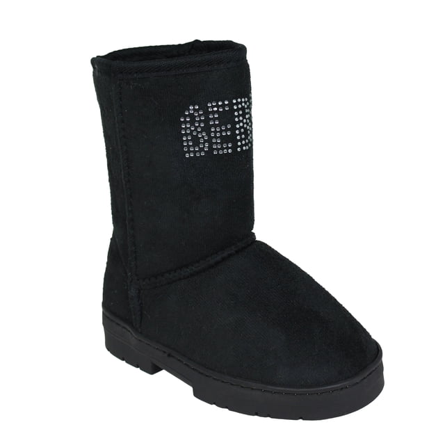 bebe Winter Boot Cuffs Warm Boots For Little Girls, Size 4 - Walmart.com