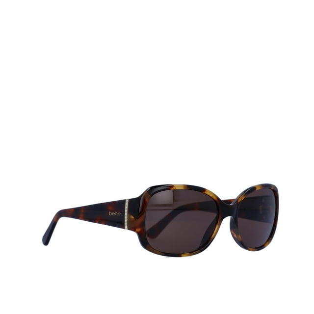 bebe Women's Rx'able Fashion Sunglasses, BBOS1001, Tortoise, 57-17-135 ...