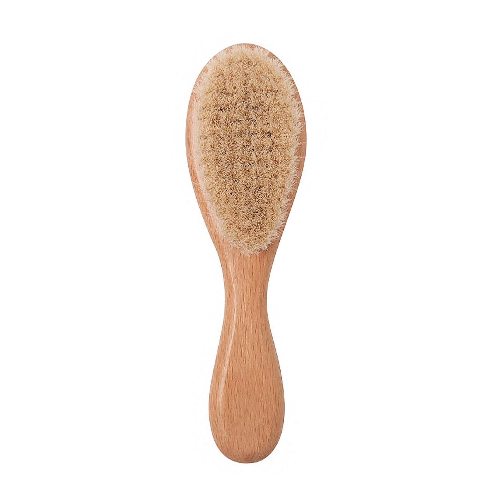bebebao Wooden Baby Brush Baby Hair Brush with Super Soft Bristles ...