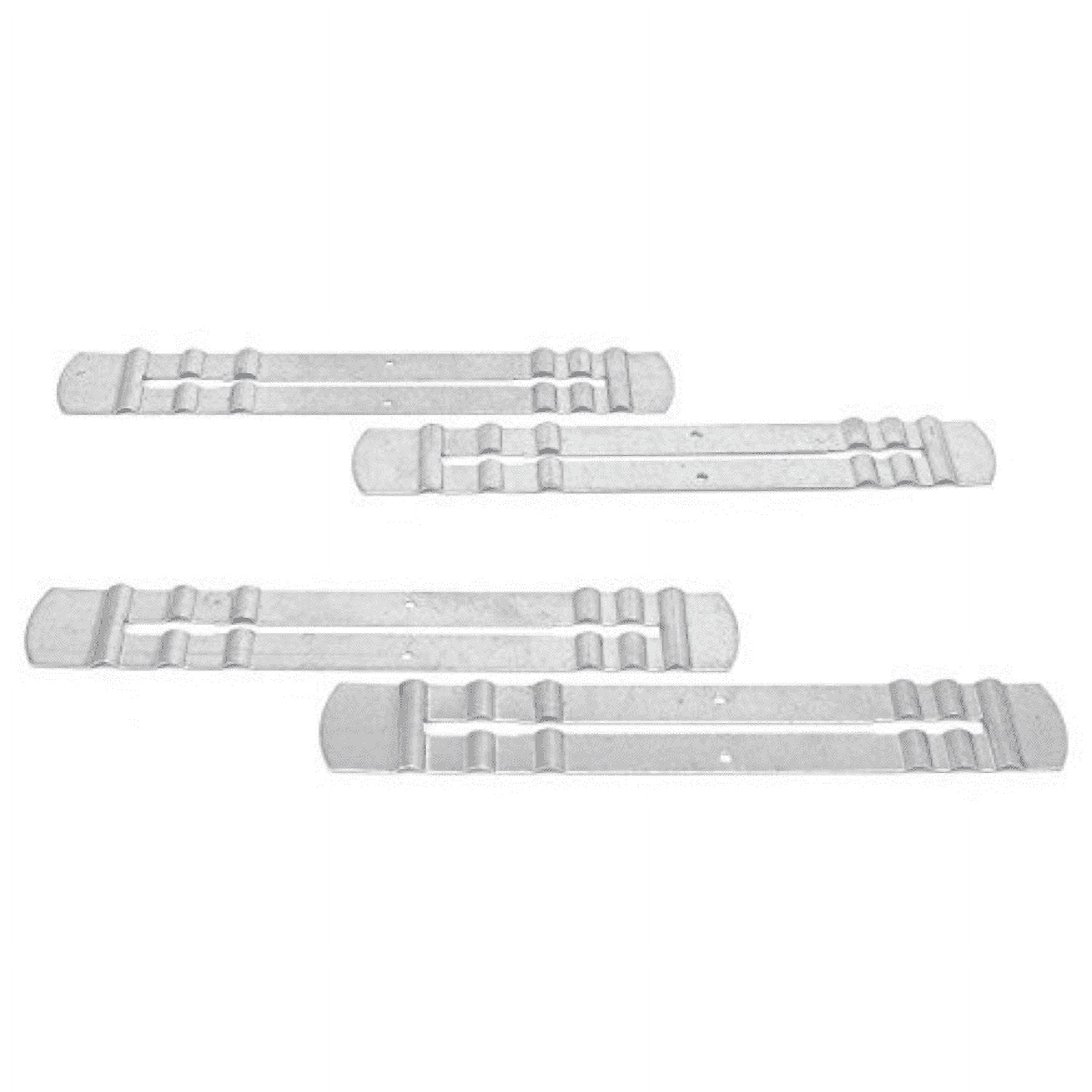 bedCLAW Anti-Wobble Steel Bed Rail Shims or Spacers, Set of 4 - Walmart.com