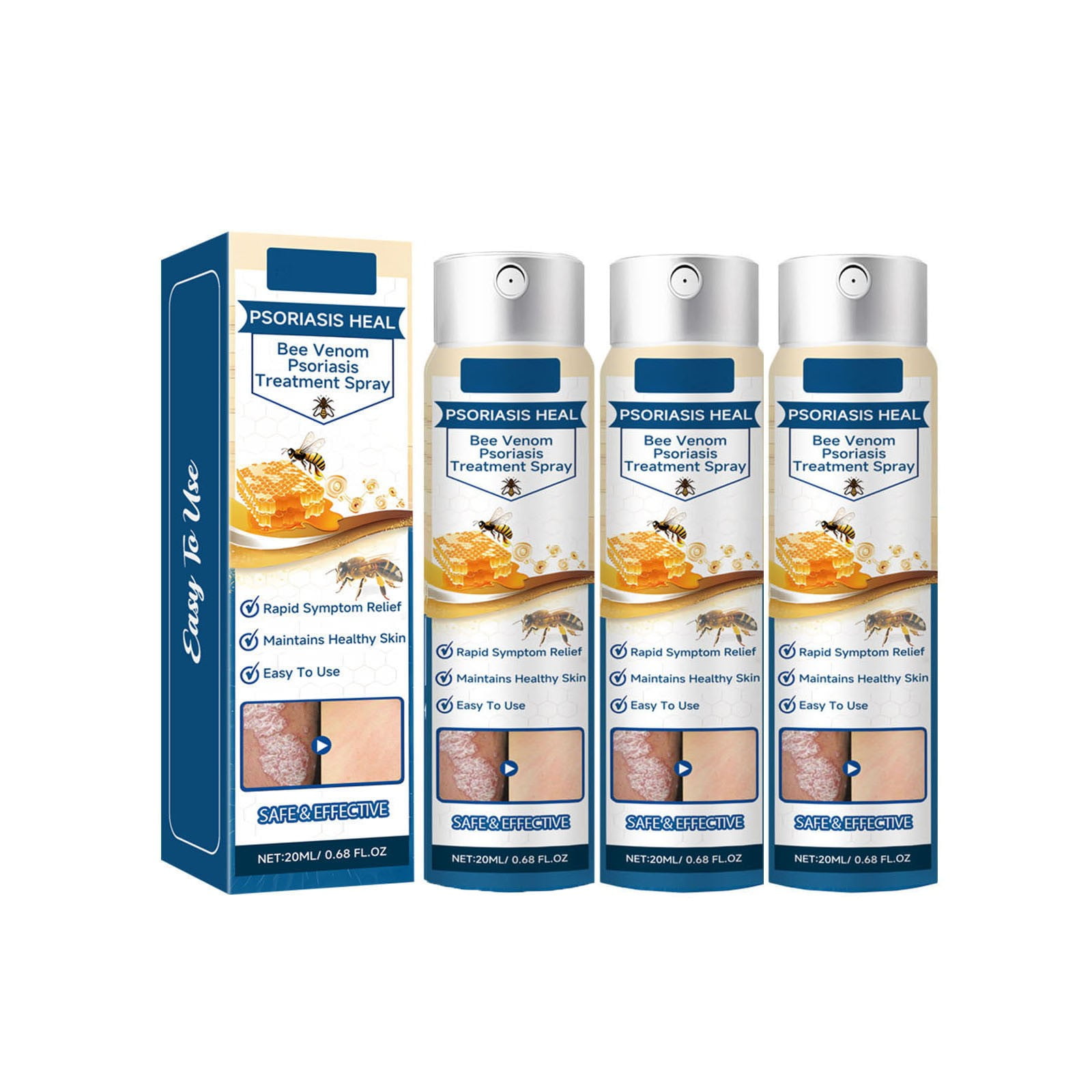 bee Care cream Skin Repairing Spray, Clean And Delicate Skin Repairing ...