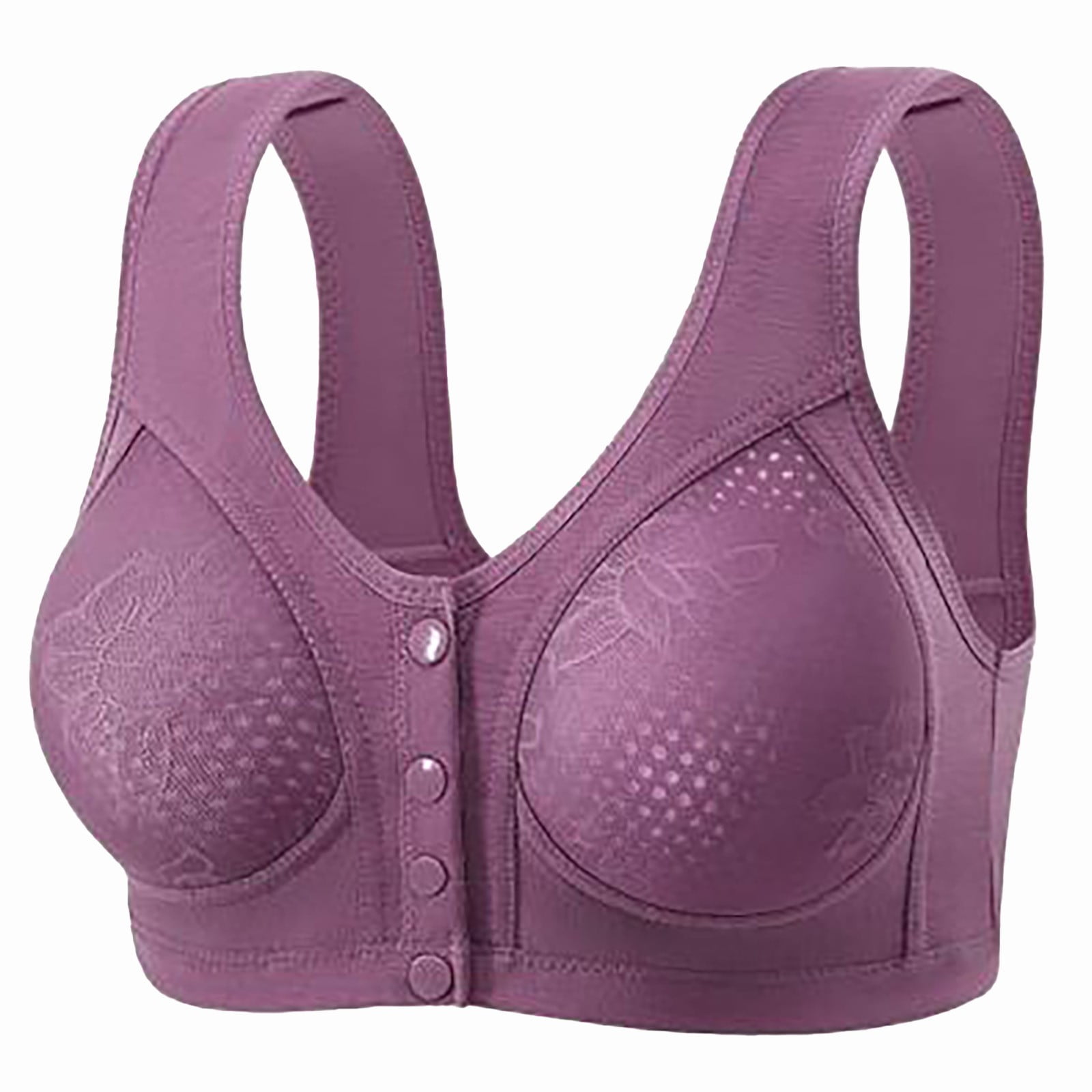 beishanbush Clearance Sales Bra Under $5 Hole Cup Front Buckle Mother ...