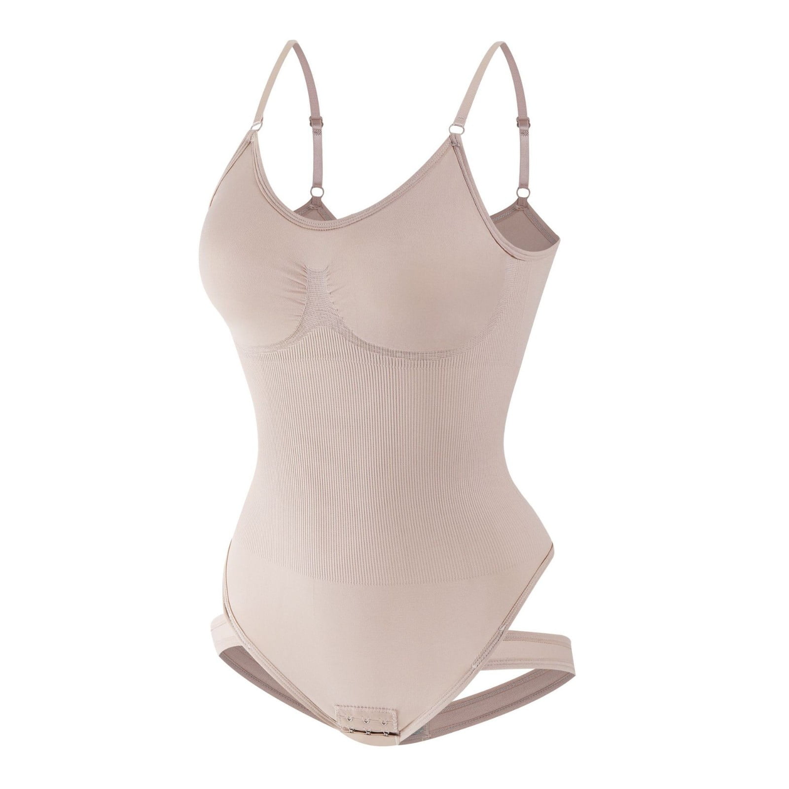 beishanbush 2025 Shapers Under $10 Women Bodysuit Butt Lifter Sleeve ...