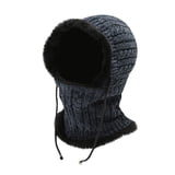 beishanbush Baseball Caps Pure Color Plush Thunderhead Cap Ear ...