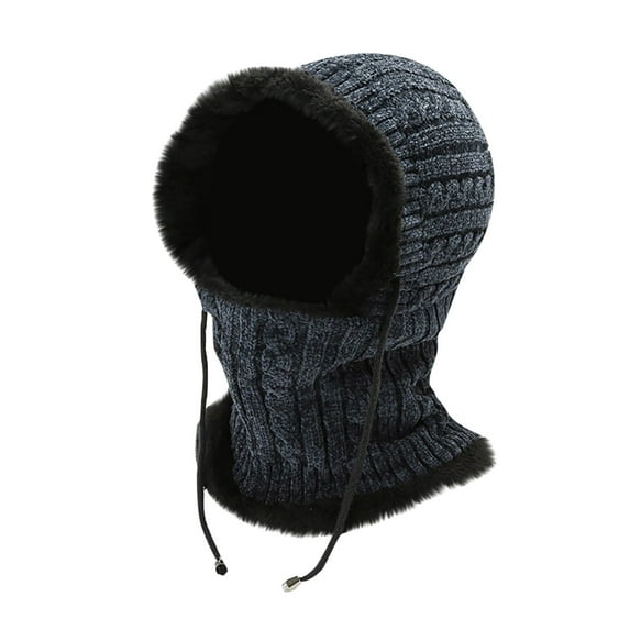 beishanbush Baseball Caps Pure Color Plush Thunderhead Cap Ear ...