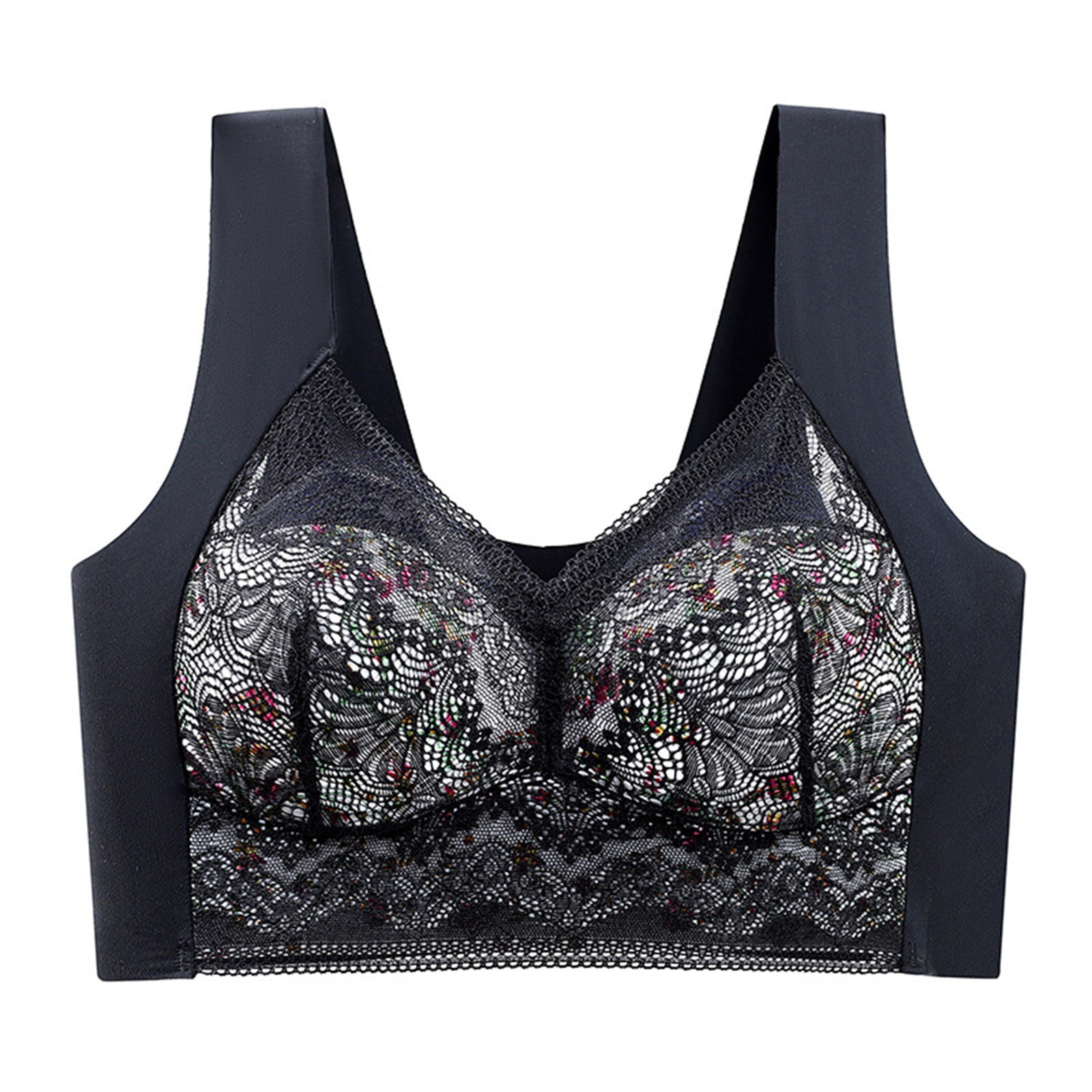 beishanbush Up To 50% Off Bra Under $5 Women's Back Bra Large Chest ...