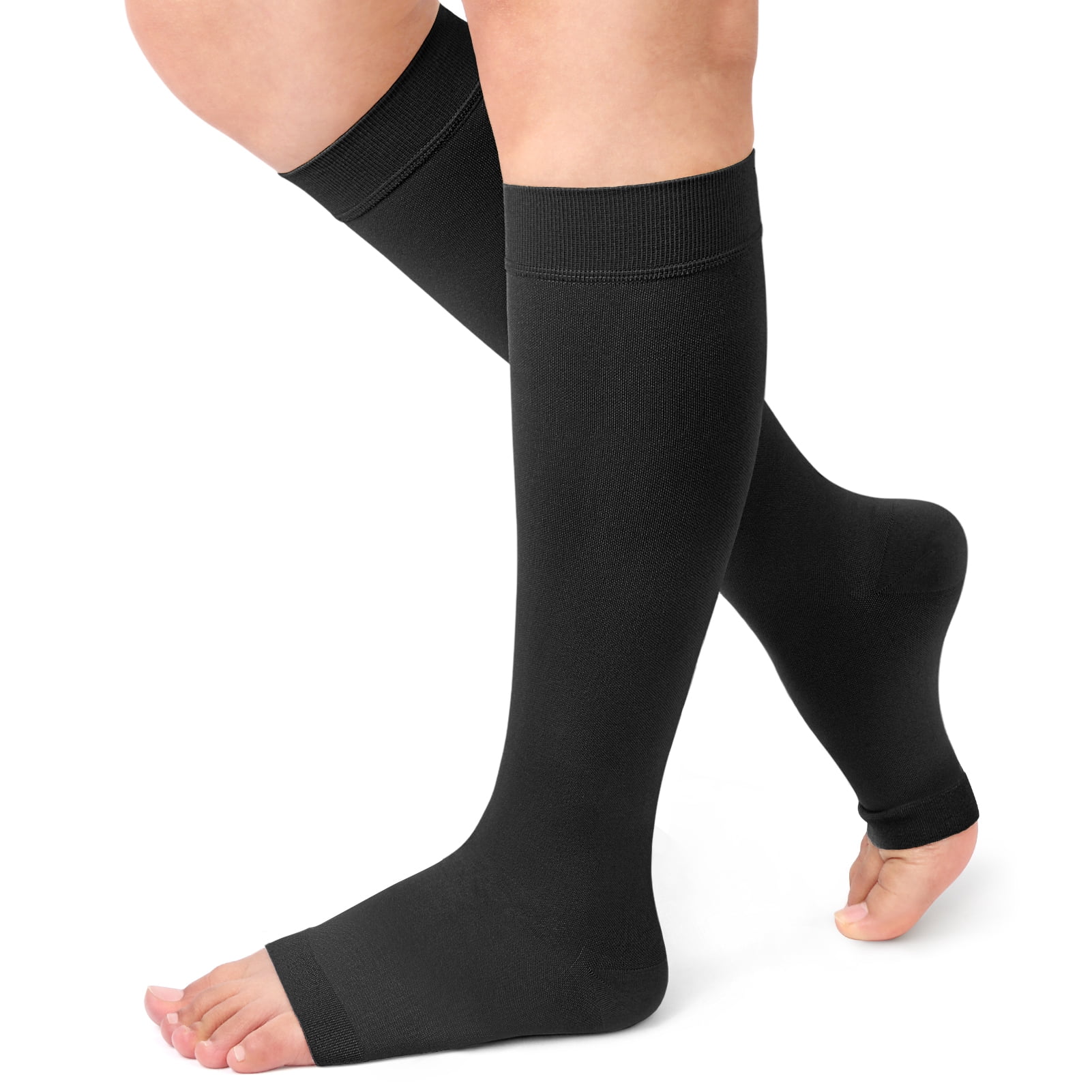 beister Open Toe Compression Socks 20-30mmHg - Medical Anti-Embolism ...