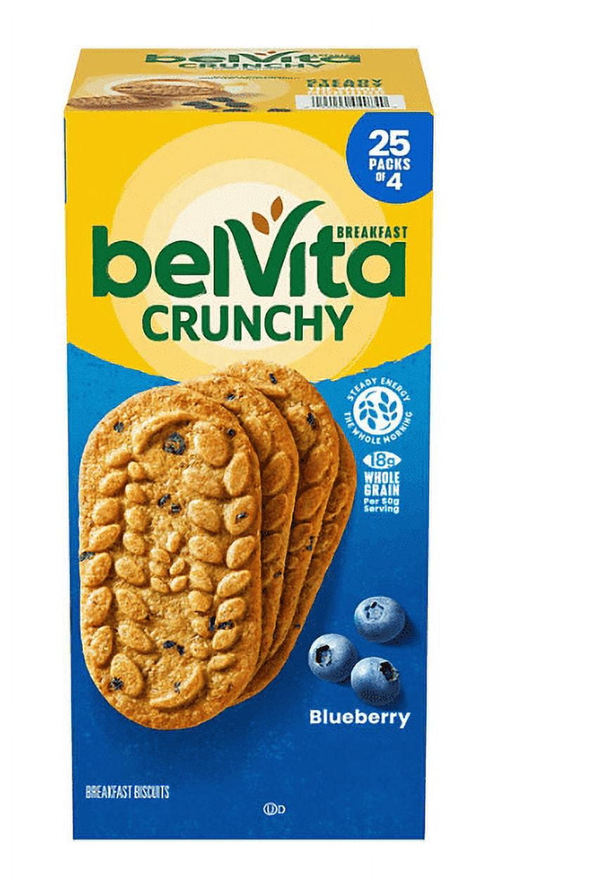 belVita Blueberry Breakfast Biscuits 1.76 oz., 25 pk.1 - Walmart.com