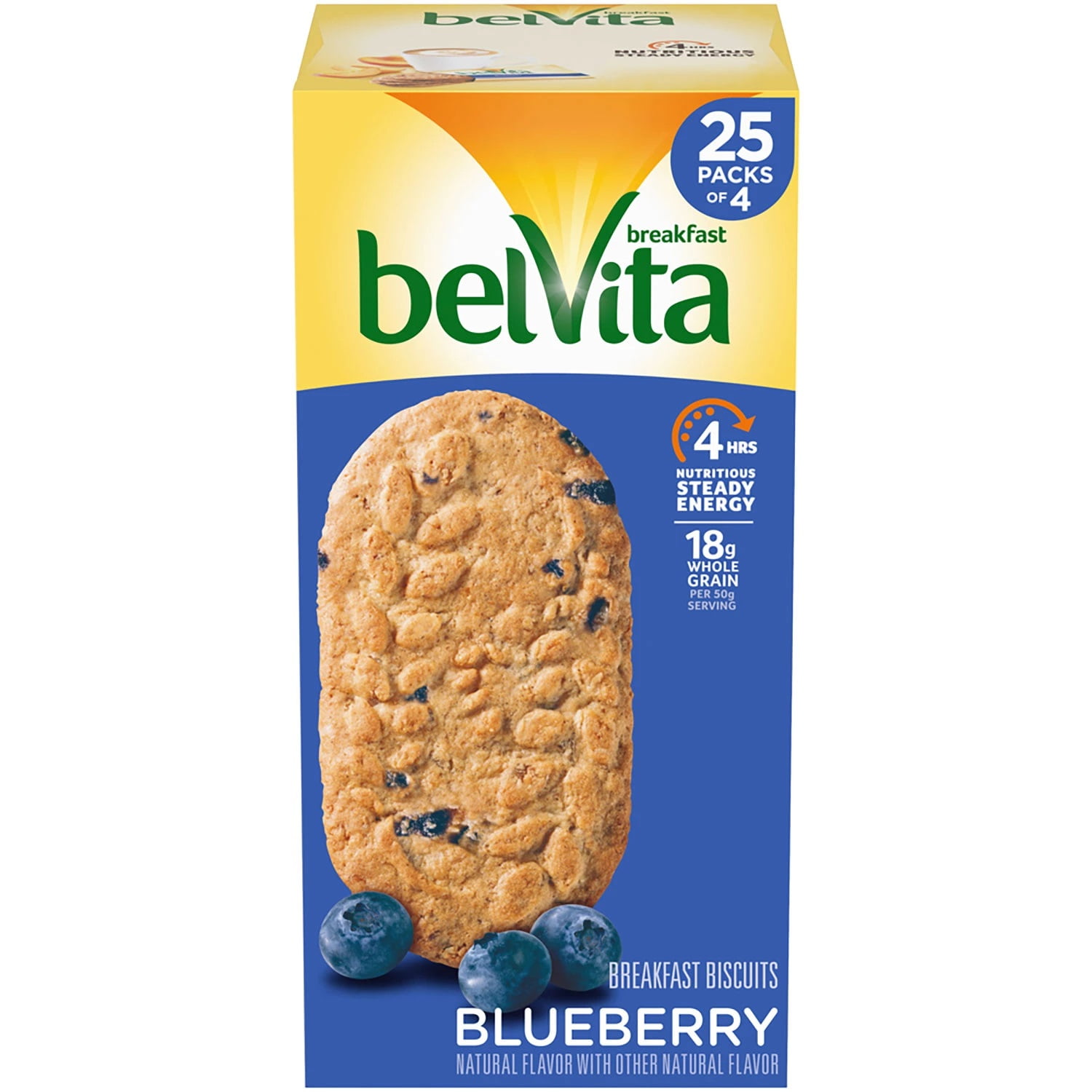 Blueberry Breakfast Biscuits by Belvita - Pack of 25 Kosovo | Ubuy