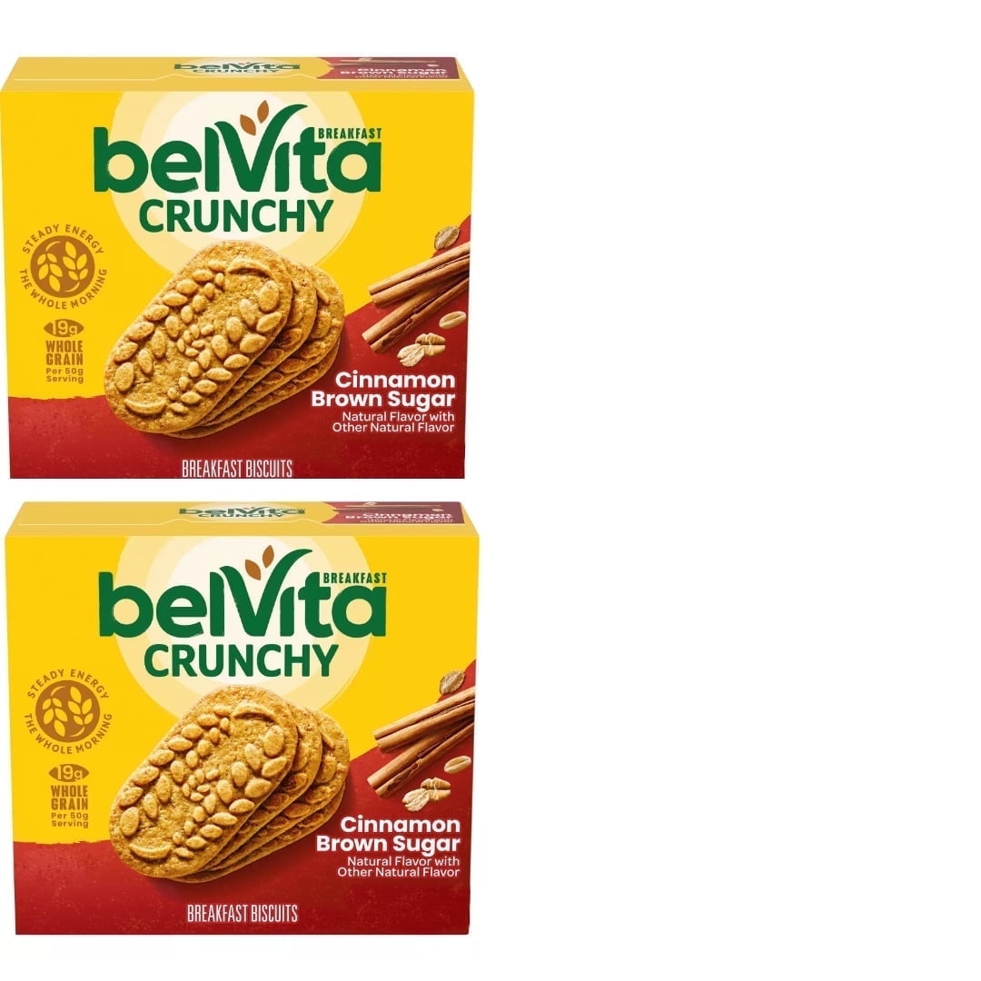 belVita Cinnamon Brown Sugar Breakfast Biscuits - 5 Packs pack of 2 ...