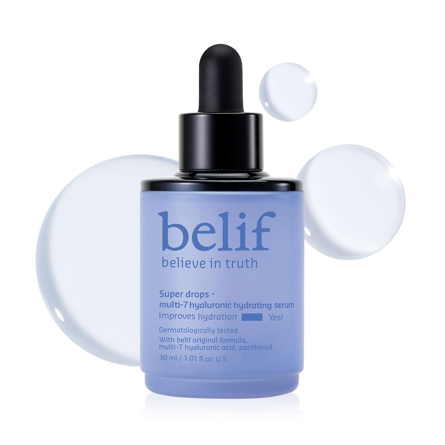 belif Super Drops Multi-7 DPF11 Hyaluronic Hydrating Serum - 24-hr ...