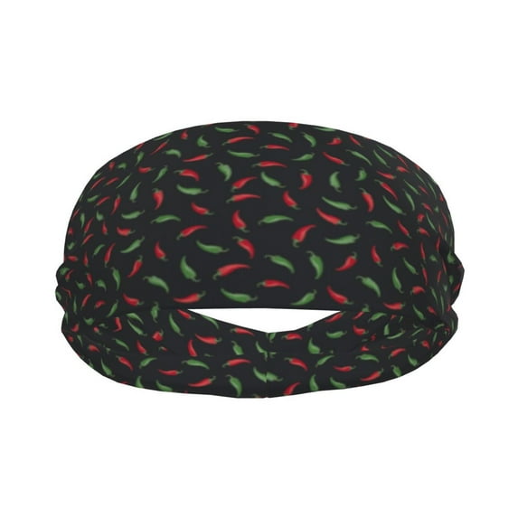 bell Pepper red Sweat Bands Headbands for Women Men - Moisture Wicking ...