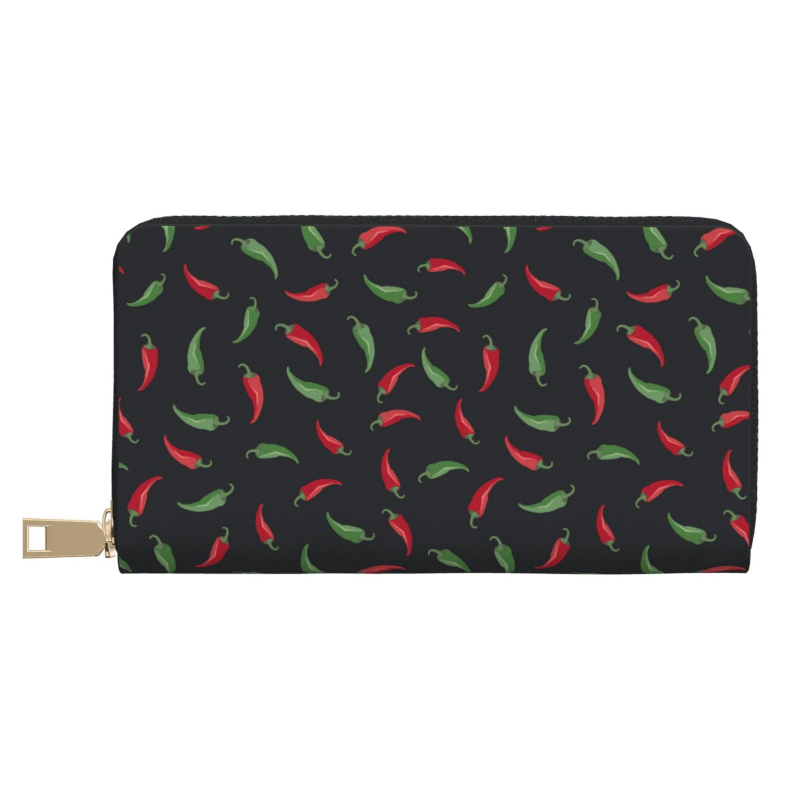 bell Pepper red Wallet Women, Leather Bifold Multi Card Wallet, Women's ...