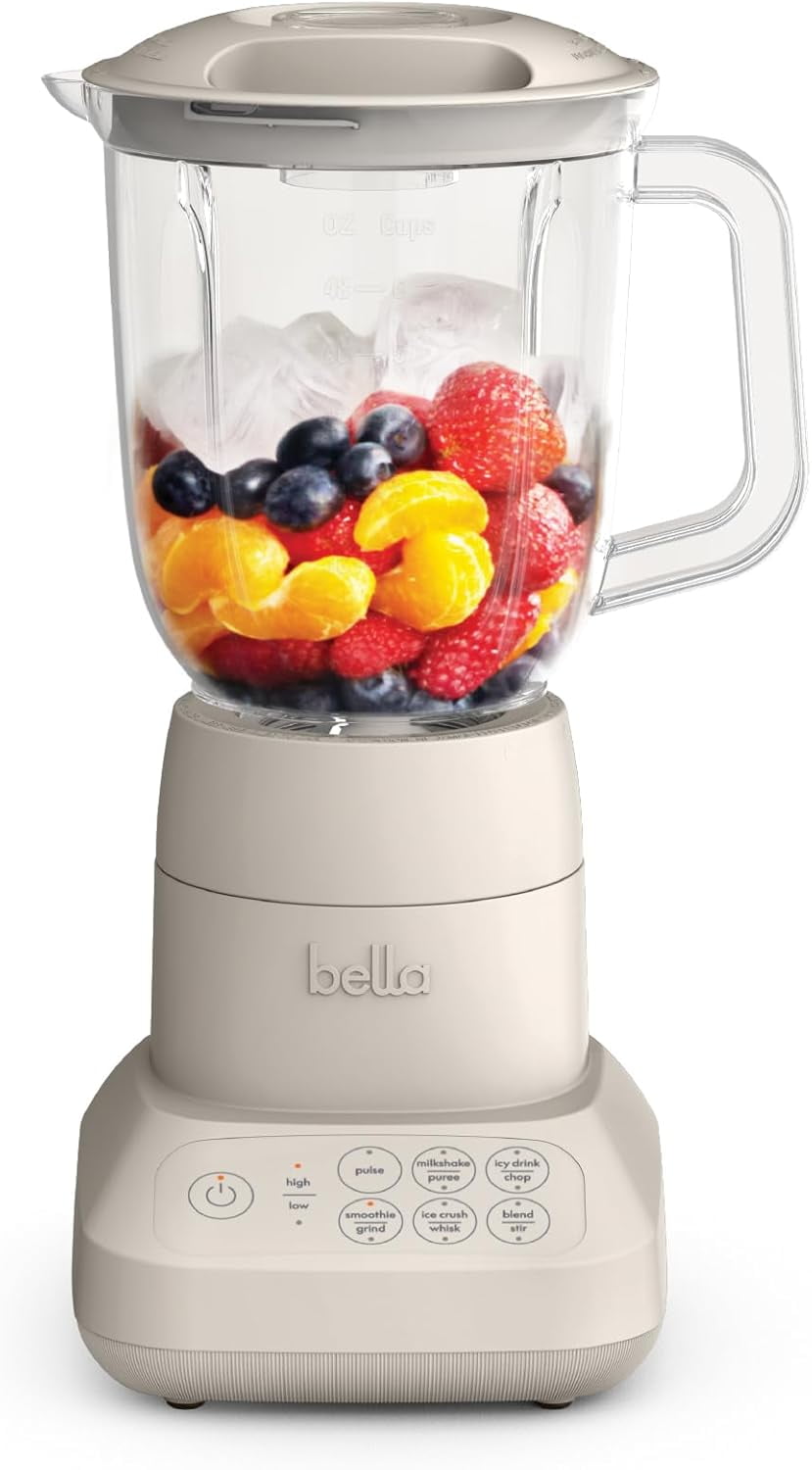 bella 10 Speed Countertop Blender, Juicer & Smoothie Maker, Fits ...