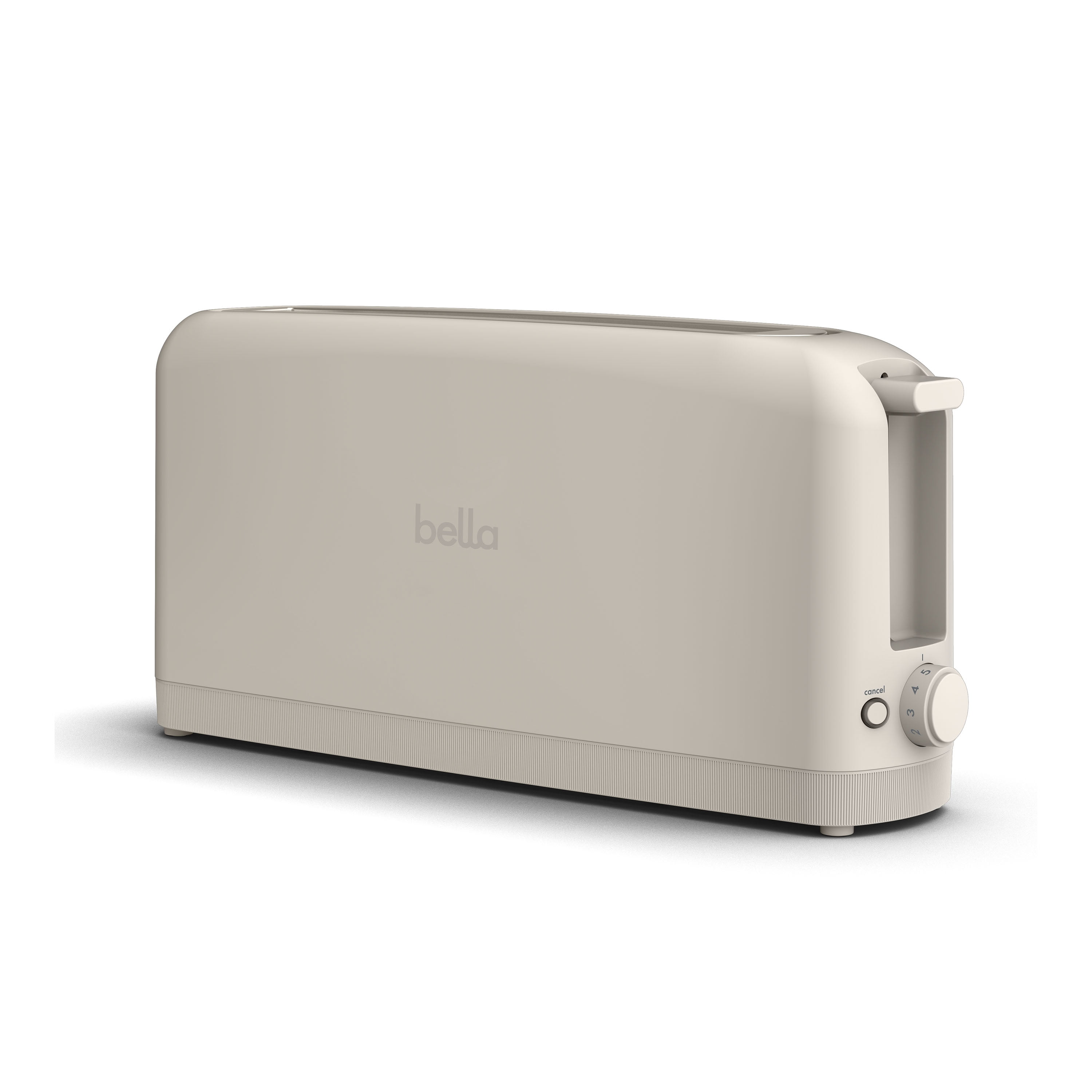 bella 2-Slice Slim Toaster with Extra Long Slot, 6 Setting Shade ...