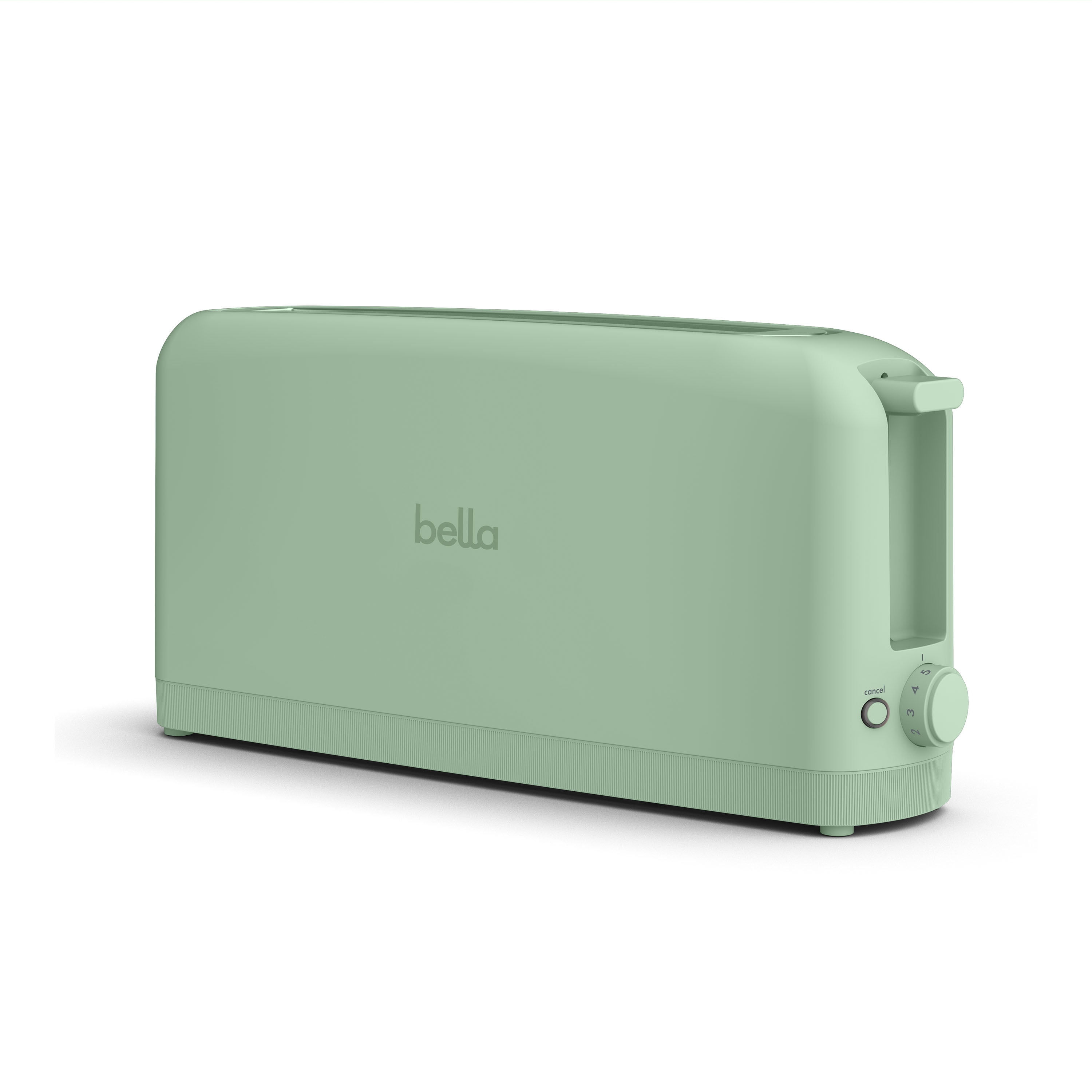bella 2-Slice Slim Toaster with Extra Long Slot, 6 Setting Shade ...