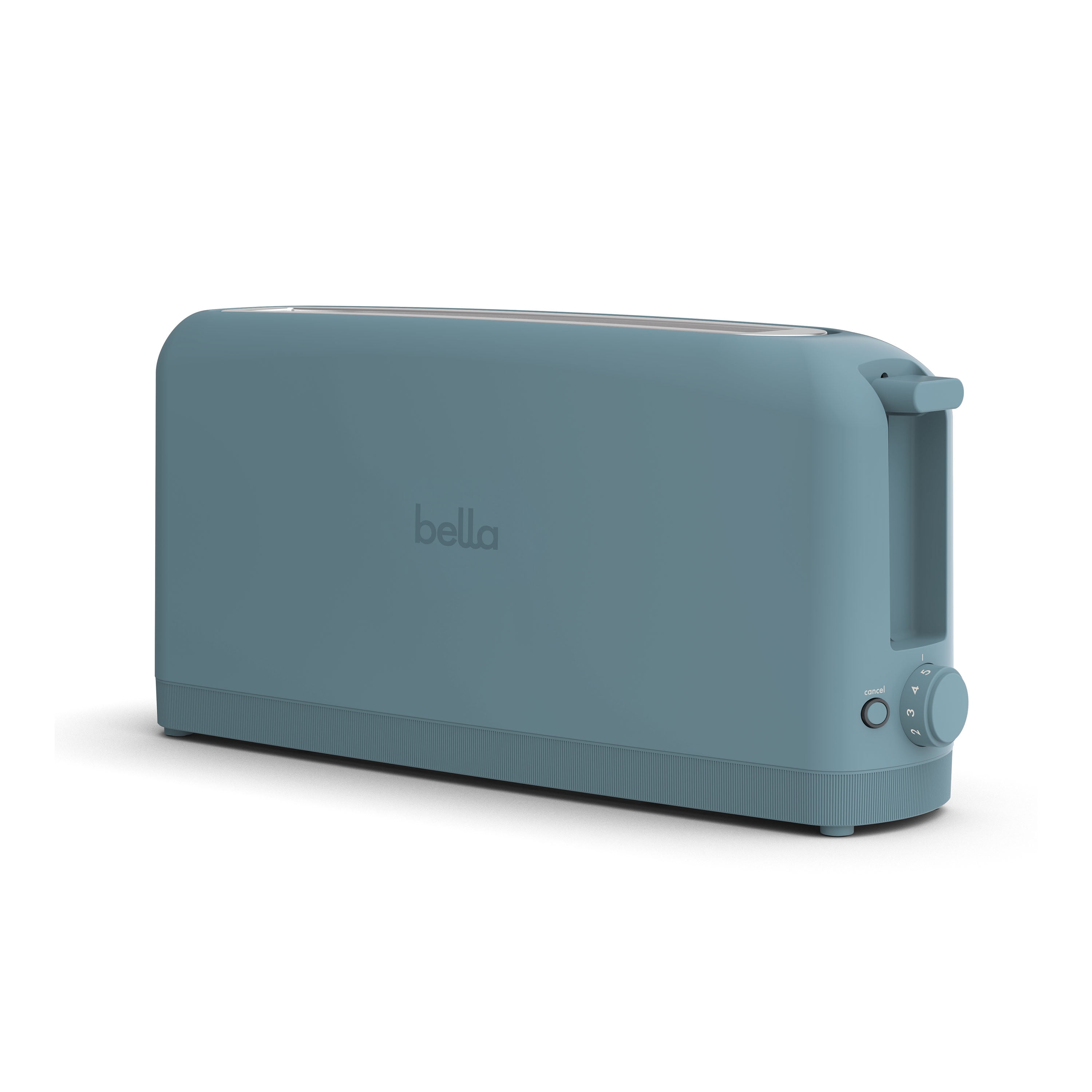 bella 2-Slice Slim Toaster with Extra Long Slot, 6 Setting Shade ...