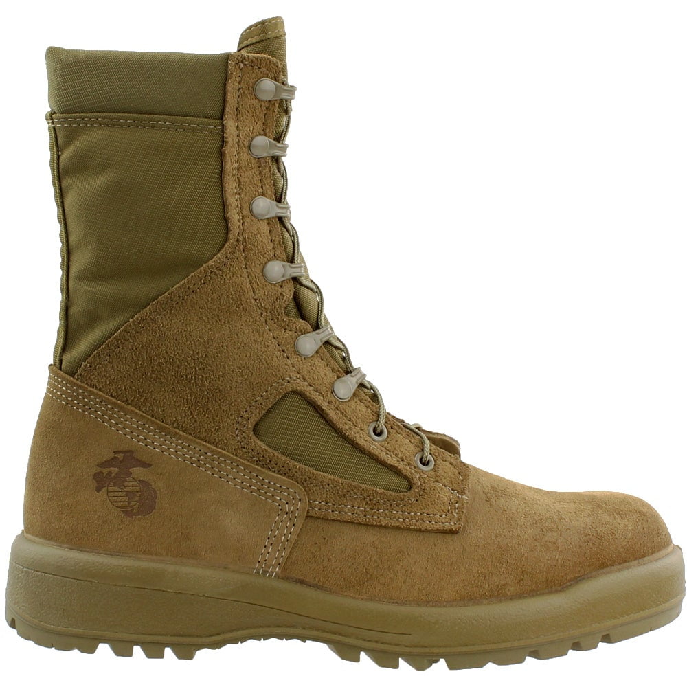 Belleville 590 USMC Hot Weather Combat Boot (EGA) - Coyote-13.0-Wide ...