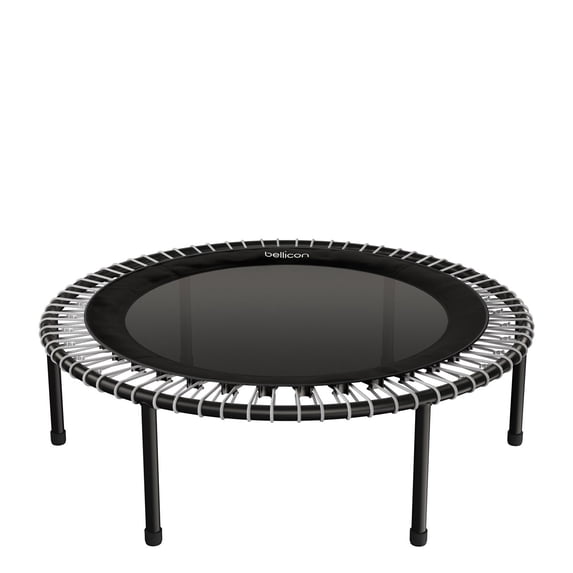 bellicon 44" Rebounder Trampoline, Bungee, Foldable Legs, Comfort Mat ...